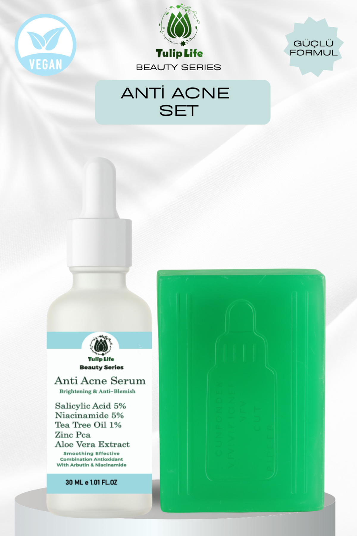 Tuliplife Salicylic Acid , Azelaic Acid, Niacinamide & Tea Tree Anti ...