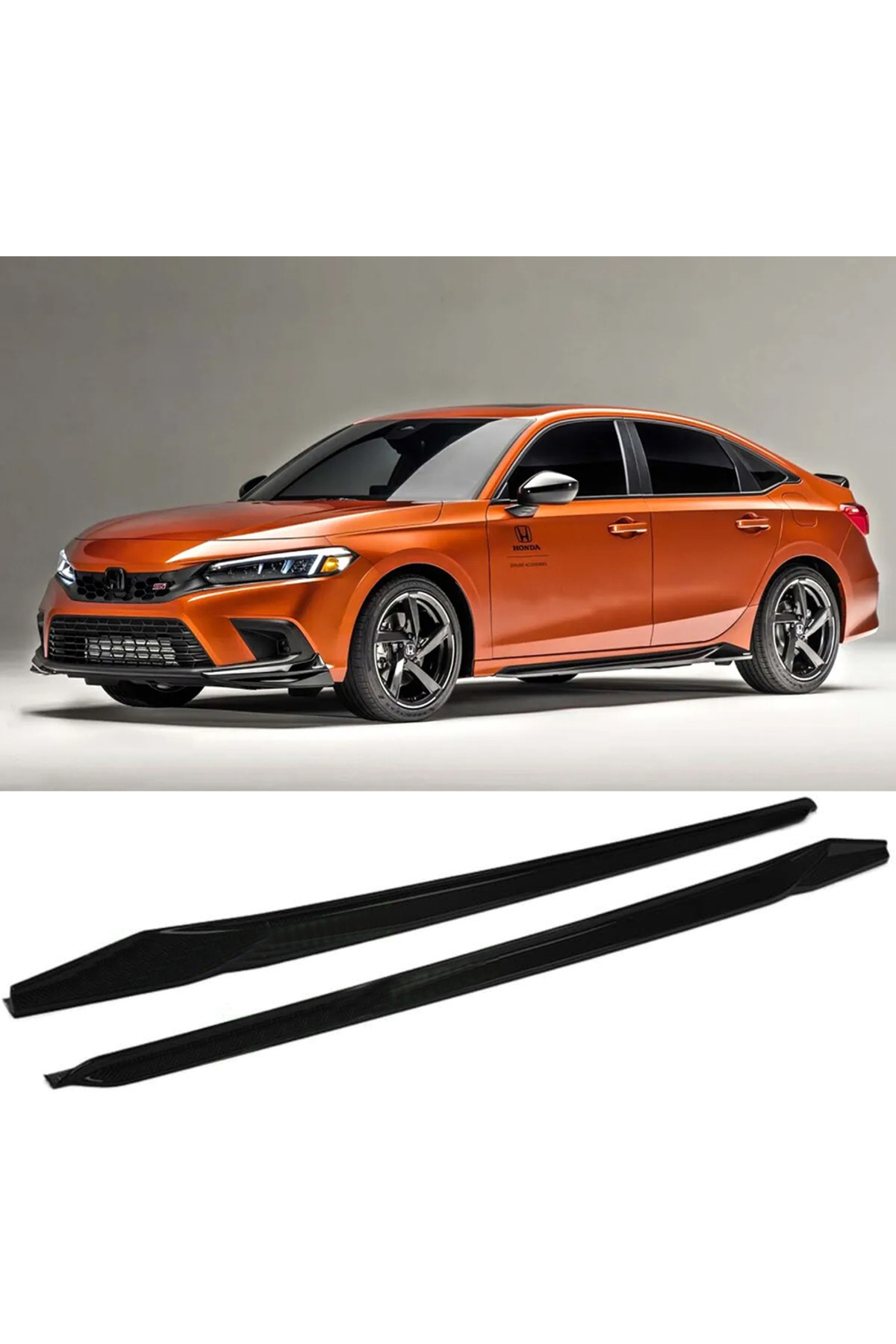 Tepe Tuning Honda Civic FE Yan Marşpiyel Seti V2 Plastik 2 Adet Mat ...