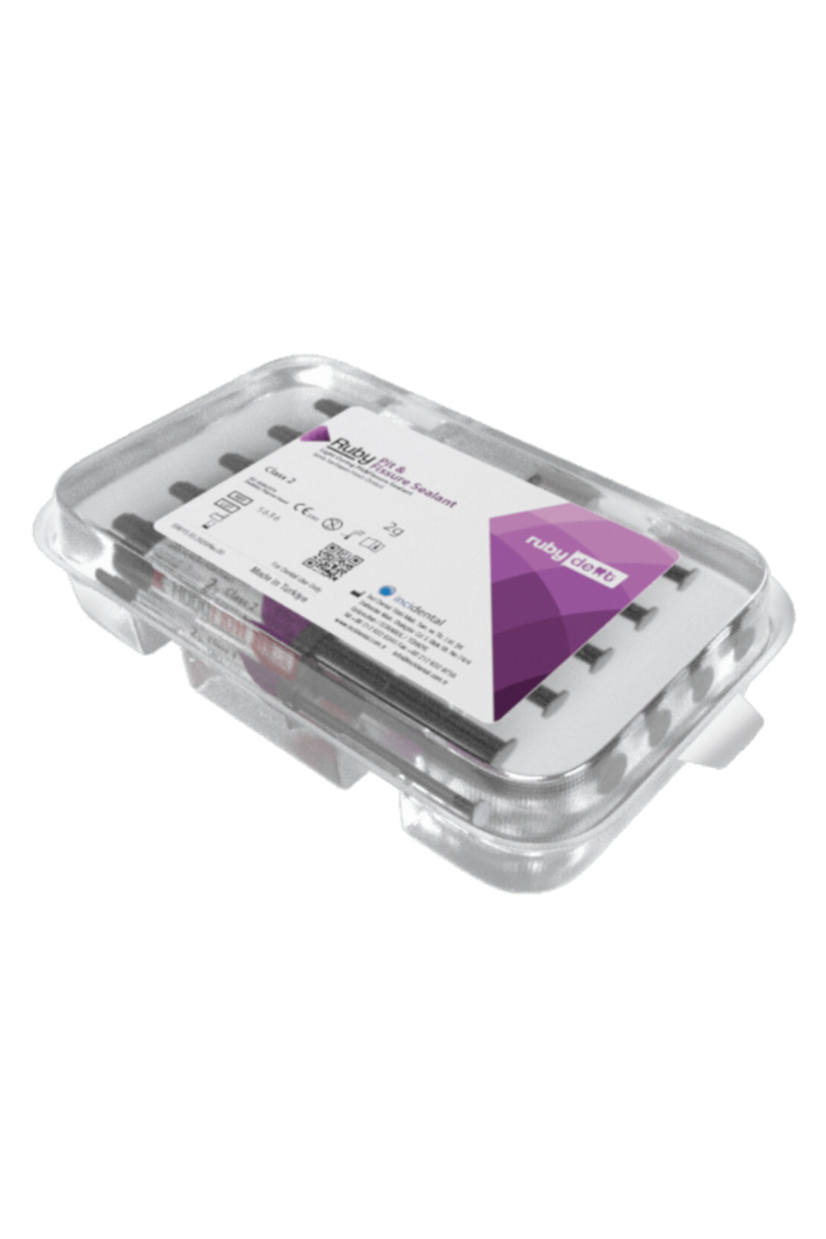Ditok Dental Ruby Dent Pit & Örtücü 4 x 2g Şırınga - Fiyatı, Yorumları