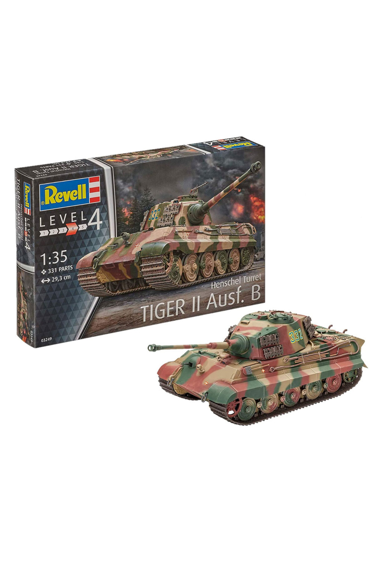 REVELL Maket Seti 1:35 Tiger II Ausf. B 03249 - Fiyatı, Yorumları