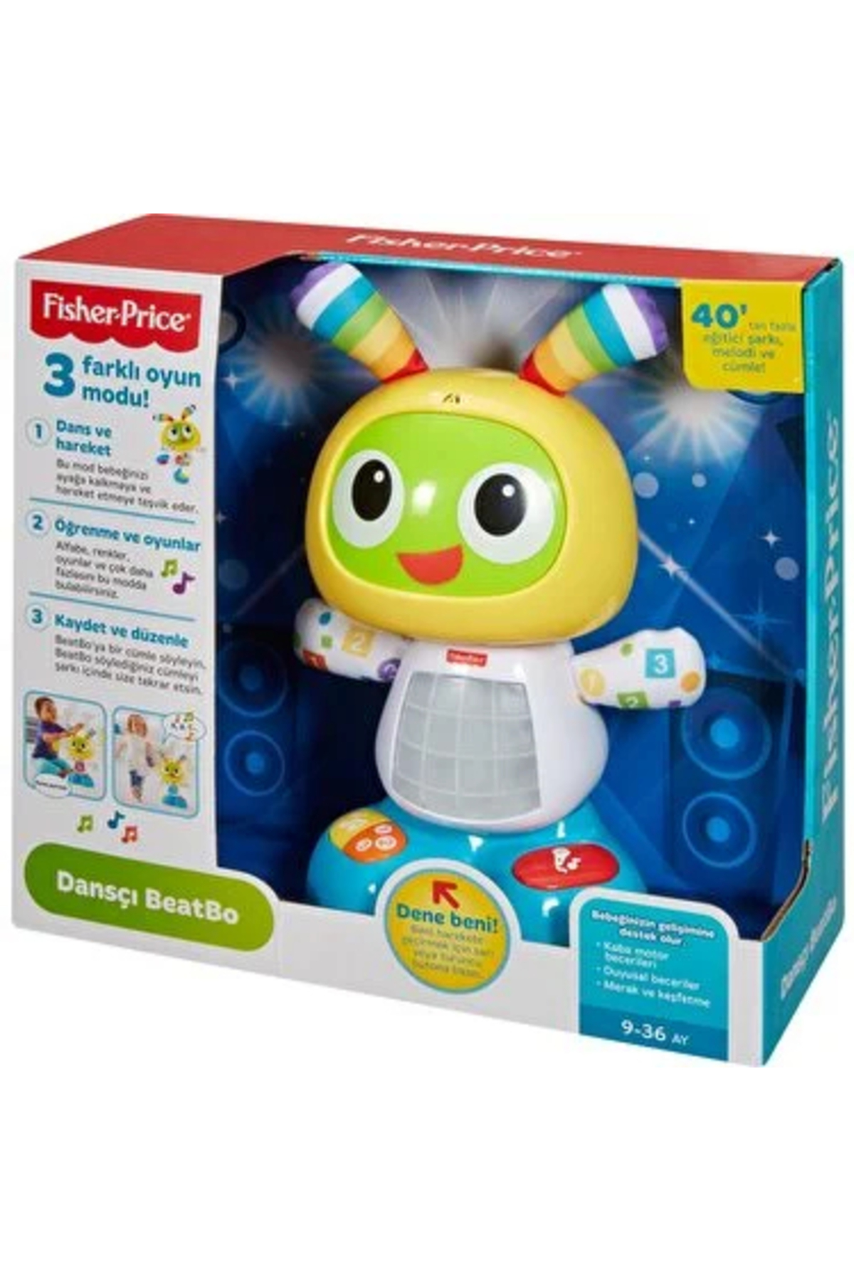 Fisher Price DLB20 Dansçı BeatBo (Türkçe) , 9 aylık - Fiyatı, Yorumları