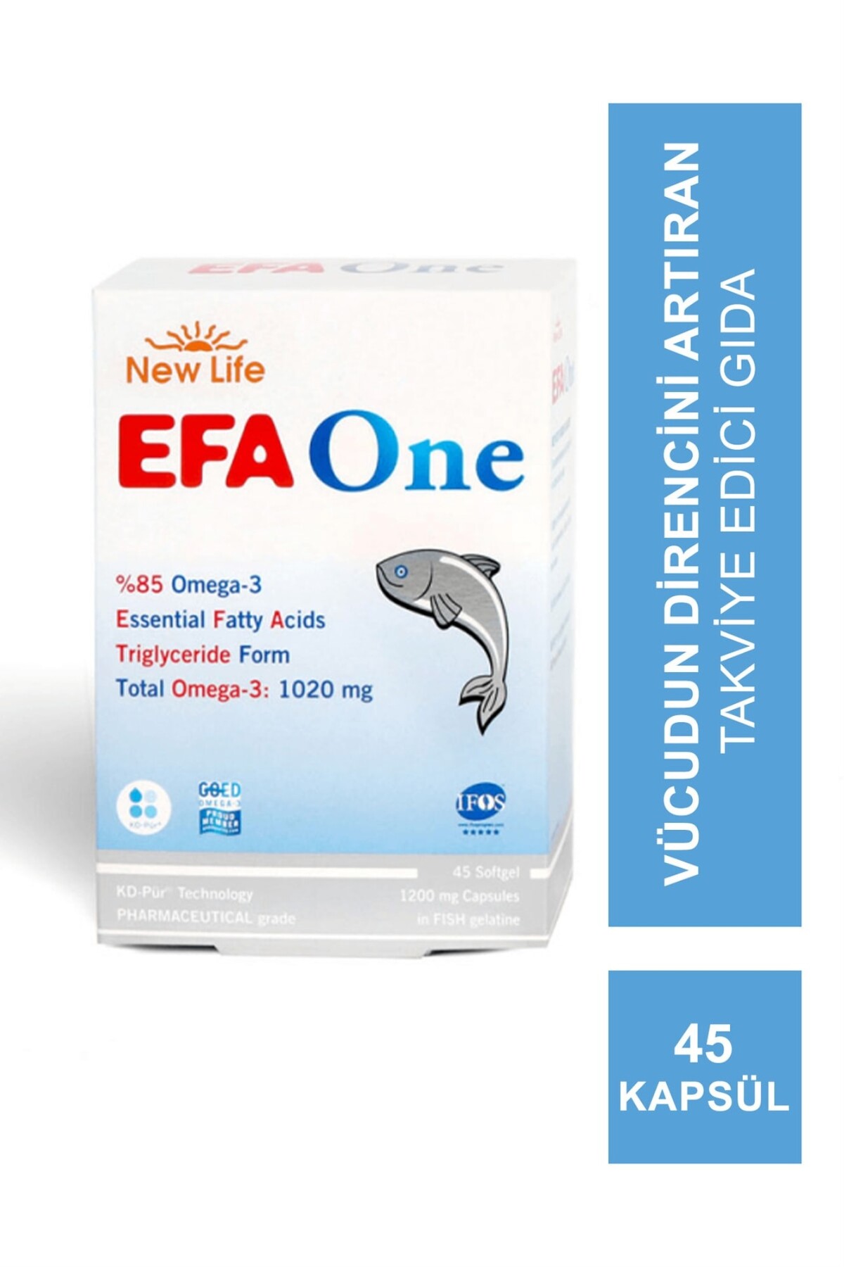 New Life Efa One Omega-3 45 Kapsül - Fiyatı, Yorumları