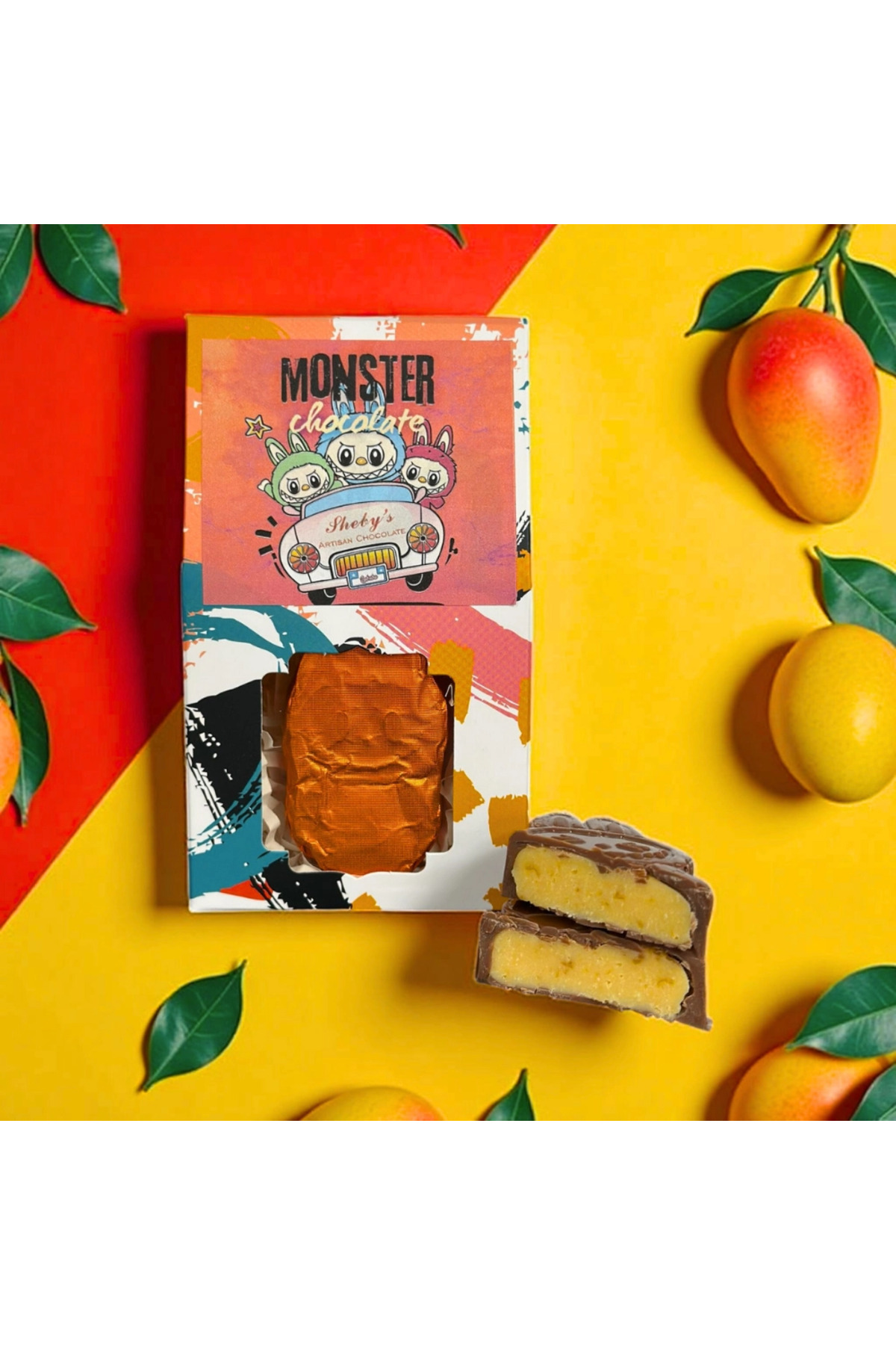 SHEBY'S Sheby’s Monster Chocolate Mango 35gr (Labubu Çikolatası ...