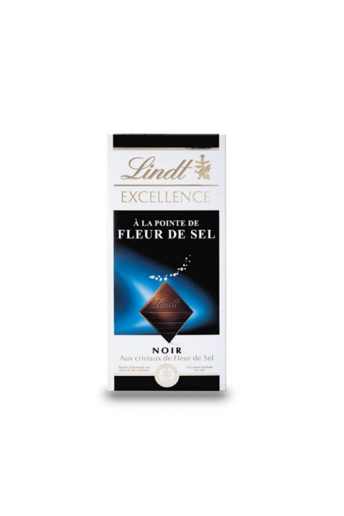 Lindt Ciocolată neagră cu sare de mare - Excellence Fleur de Sel 100g ...