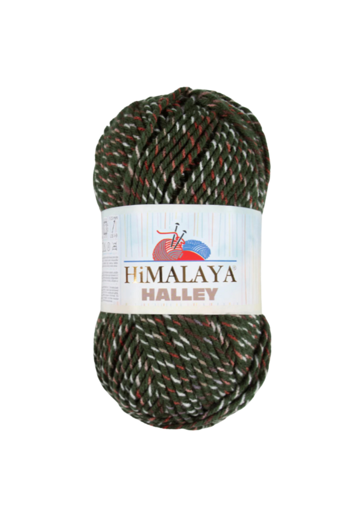 Himalaya Halley El Örgü İpi-100 gr 130 mt Simli Parlak İnce Anti ...