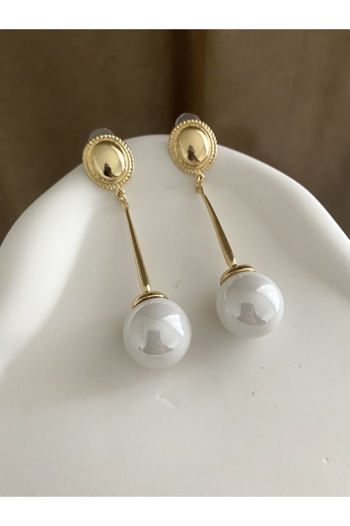 Petek Collection Vip Model Sallantılı İnci ve Gold Detaylı Marka ...