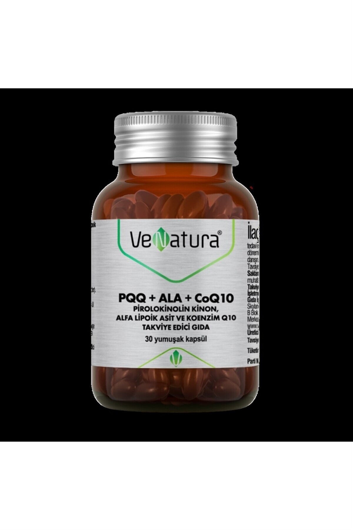 Venatura PQQ+ALA+KoenzimQ10+Alfa Lipoik Asit 30 Kapsül - Fiyatı, Yorumları