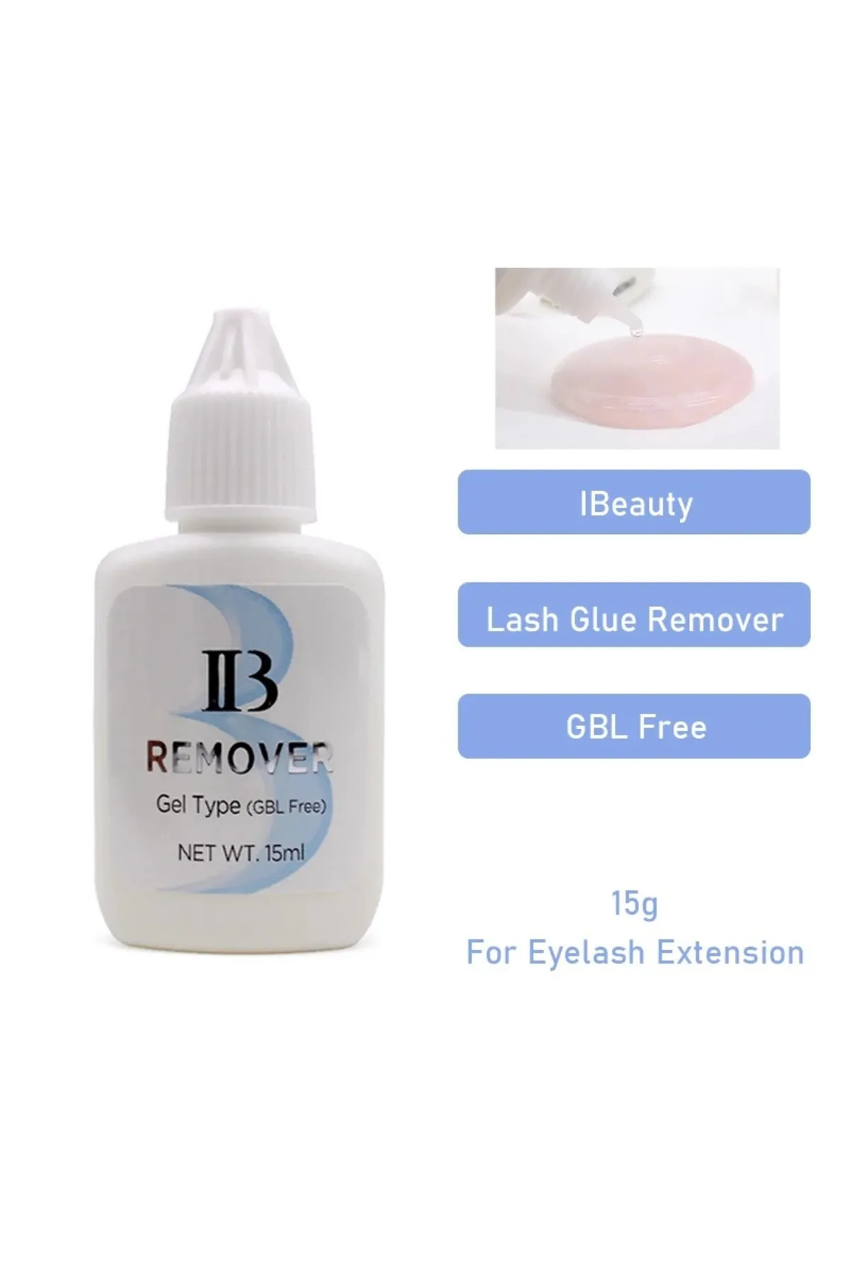 Fontenay Paris ibeauty Ib Ipek Kirpik Çıkarıcı Remover Jel Tipi 15 ml ...