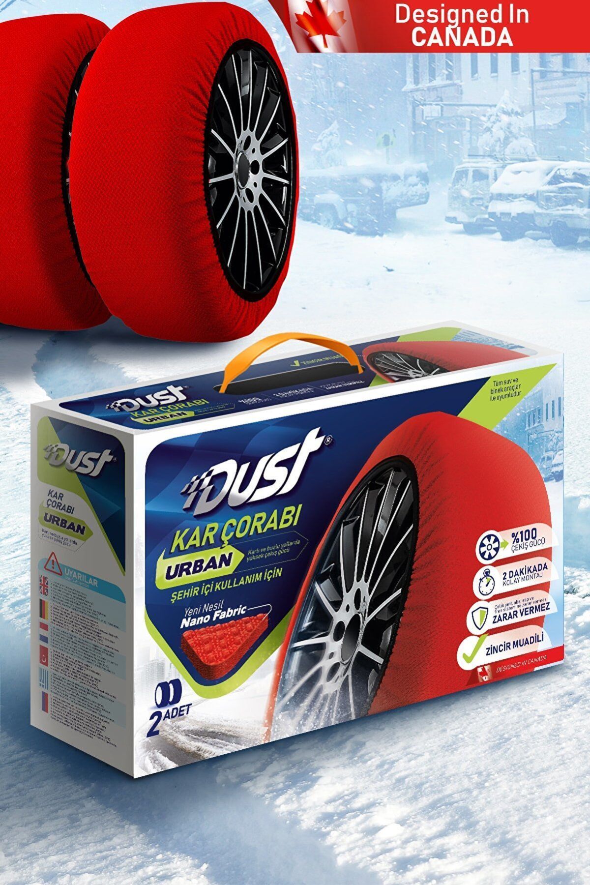 Drs Tuning Kar Çorabı Uyumlu 205 55 Lastik R16 Jant Ölçülerine Uyumlu ...