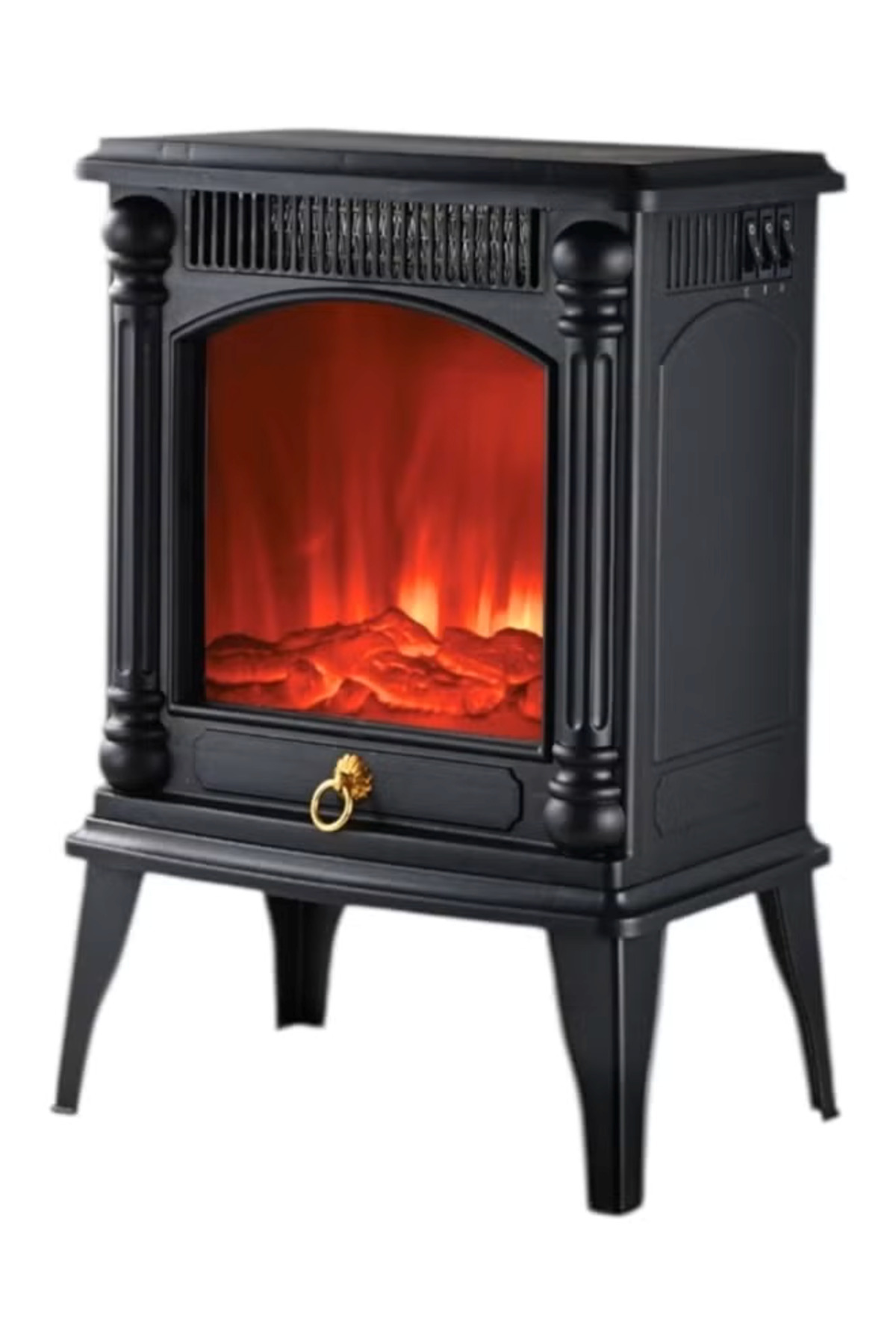 DLC Decorative Electric Heater 1800W - Fast, Safe Heating with Modern ...