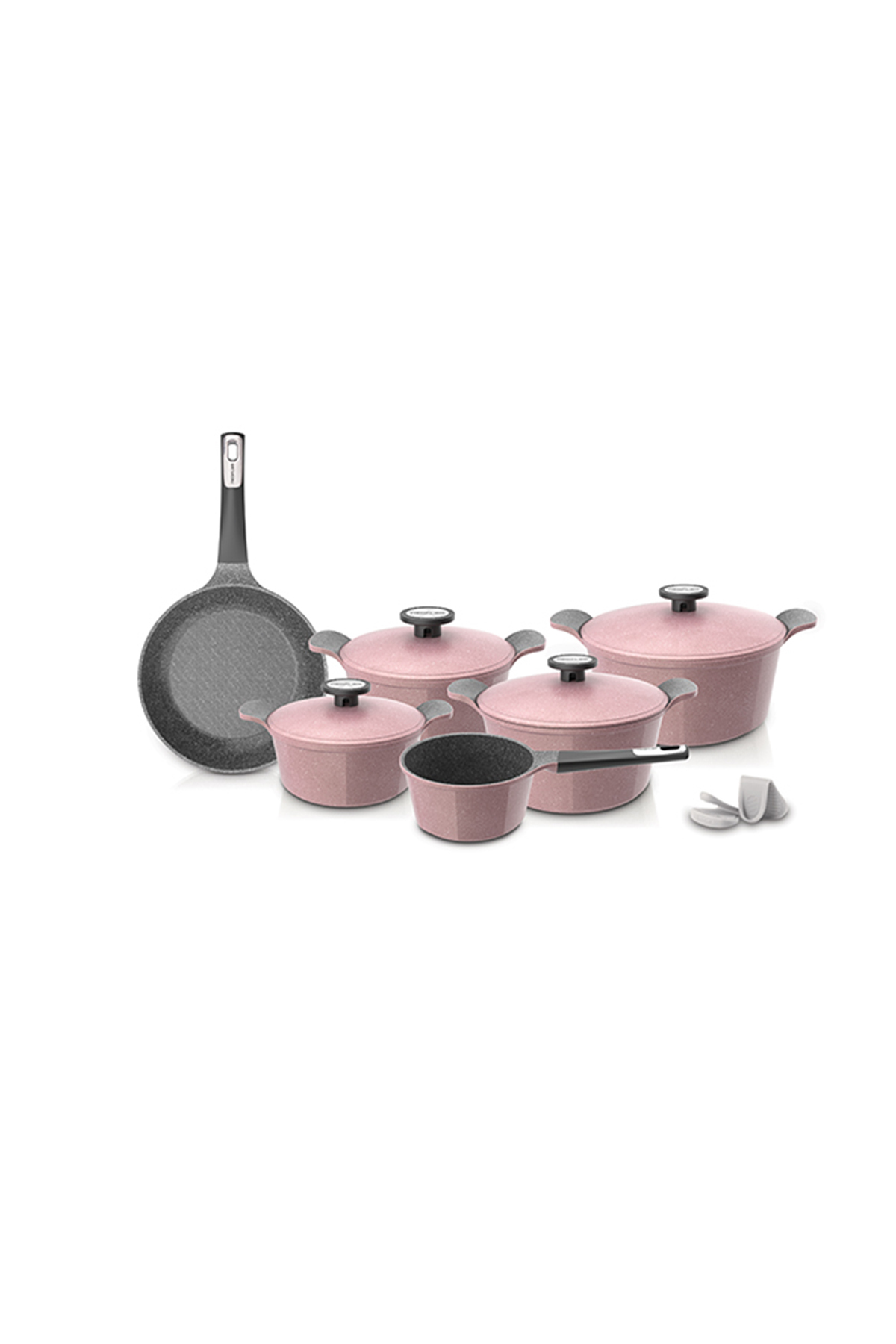 NEOFLAM Neoflam Extreme 10-Piece Korean Granite Cookware Set- Trendyol