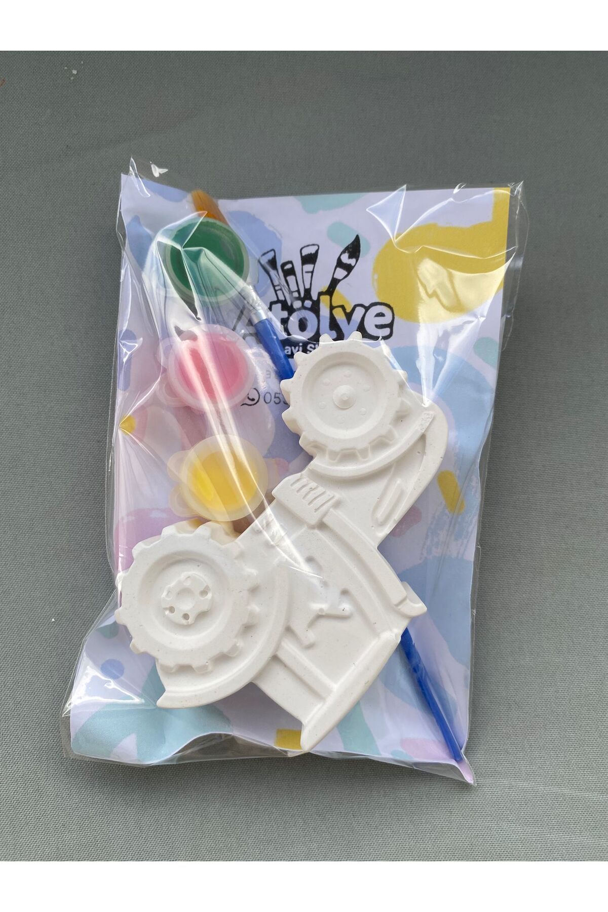 Atölye Lavi Shop LAVİ SHOP TRAKTÖR Set/boyayın Seti,kendin Yap,dıy ...