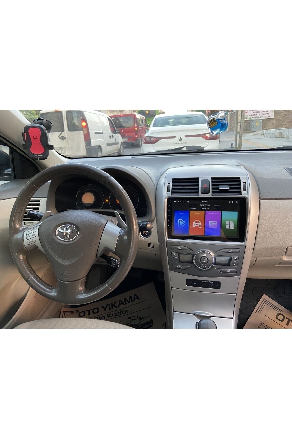 Grade Power 4GB RAM 64 GB HAFIZA TOYOTA COROLLA 2007-2012 ANDROİD 14 ...