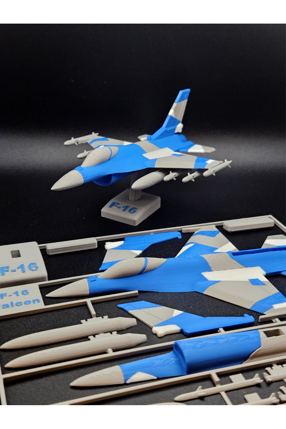 Titrek Toys F-16 Uçak Maket Kit Kart - Fiyatı, Yorumları