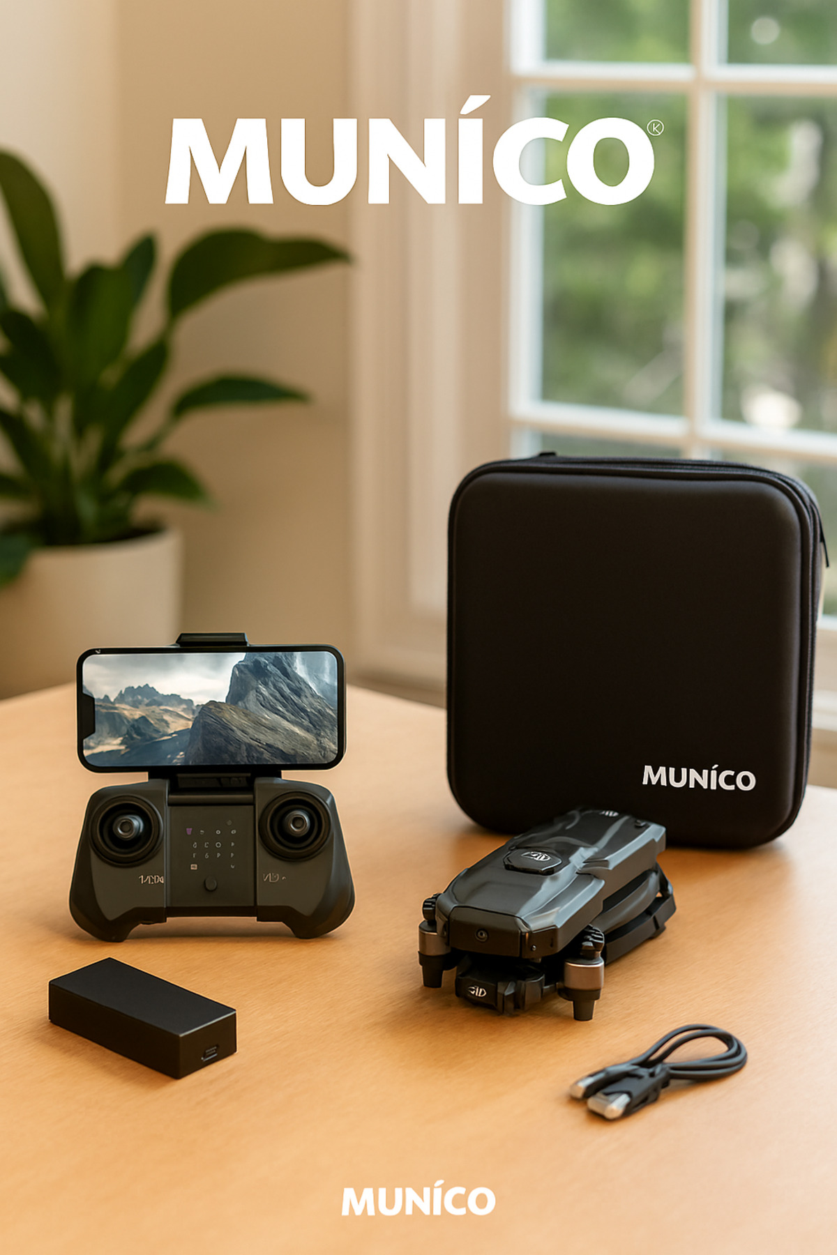 Munico Üstün Performanslı A13 Drone – Elektrik Ayarlı Lens, Optik Hover ...