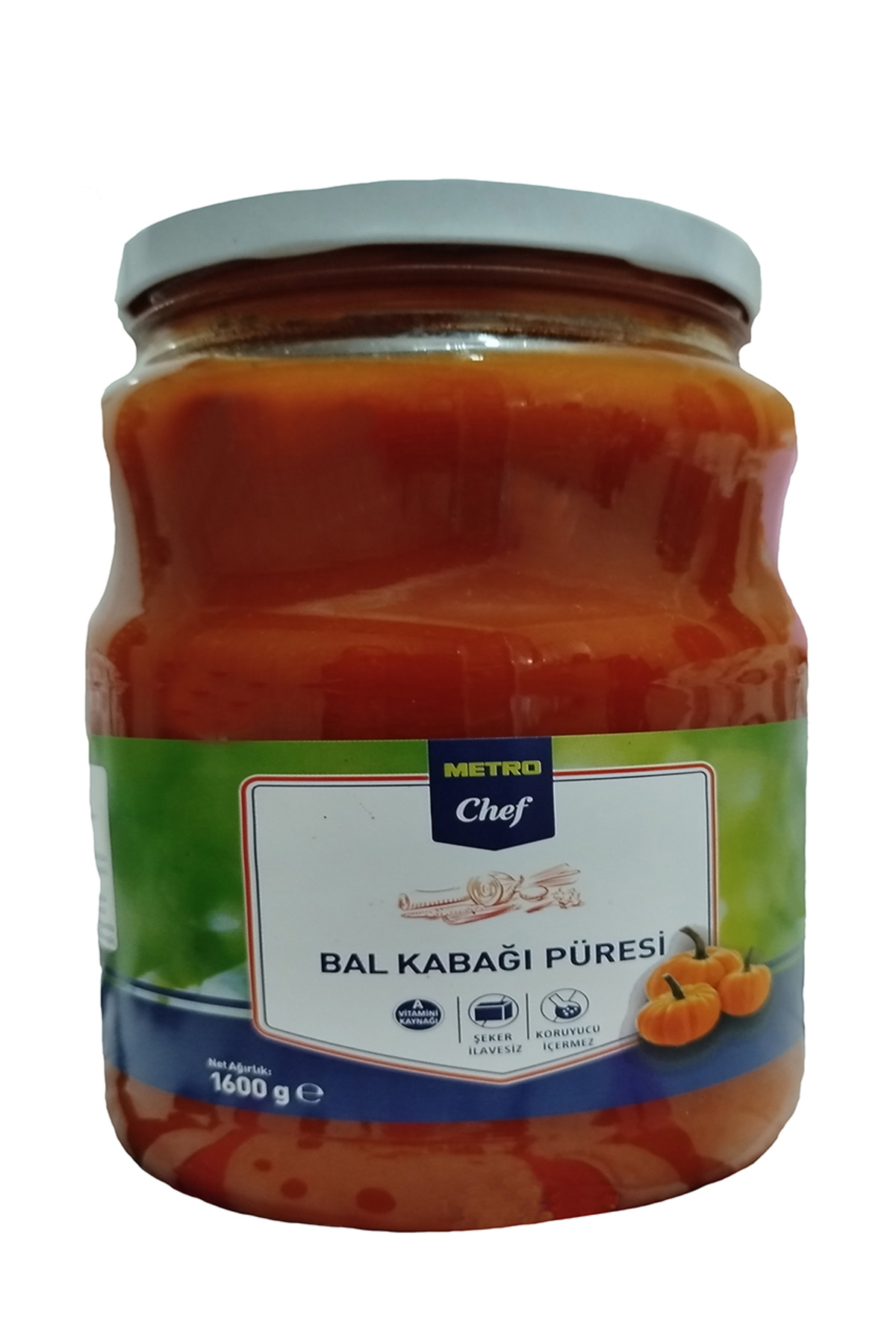 Metro Chef Bal Kabağı Püresi 1600 Gram - Fiyatı, Yorumları