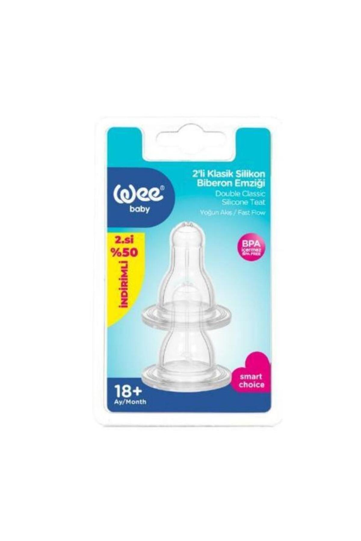 Wee Baby Silikon Biberon Emziği Yoğun Akış No :3 18+ ay 2’li - Fiyatı ...