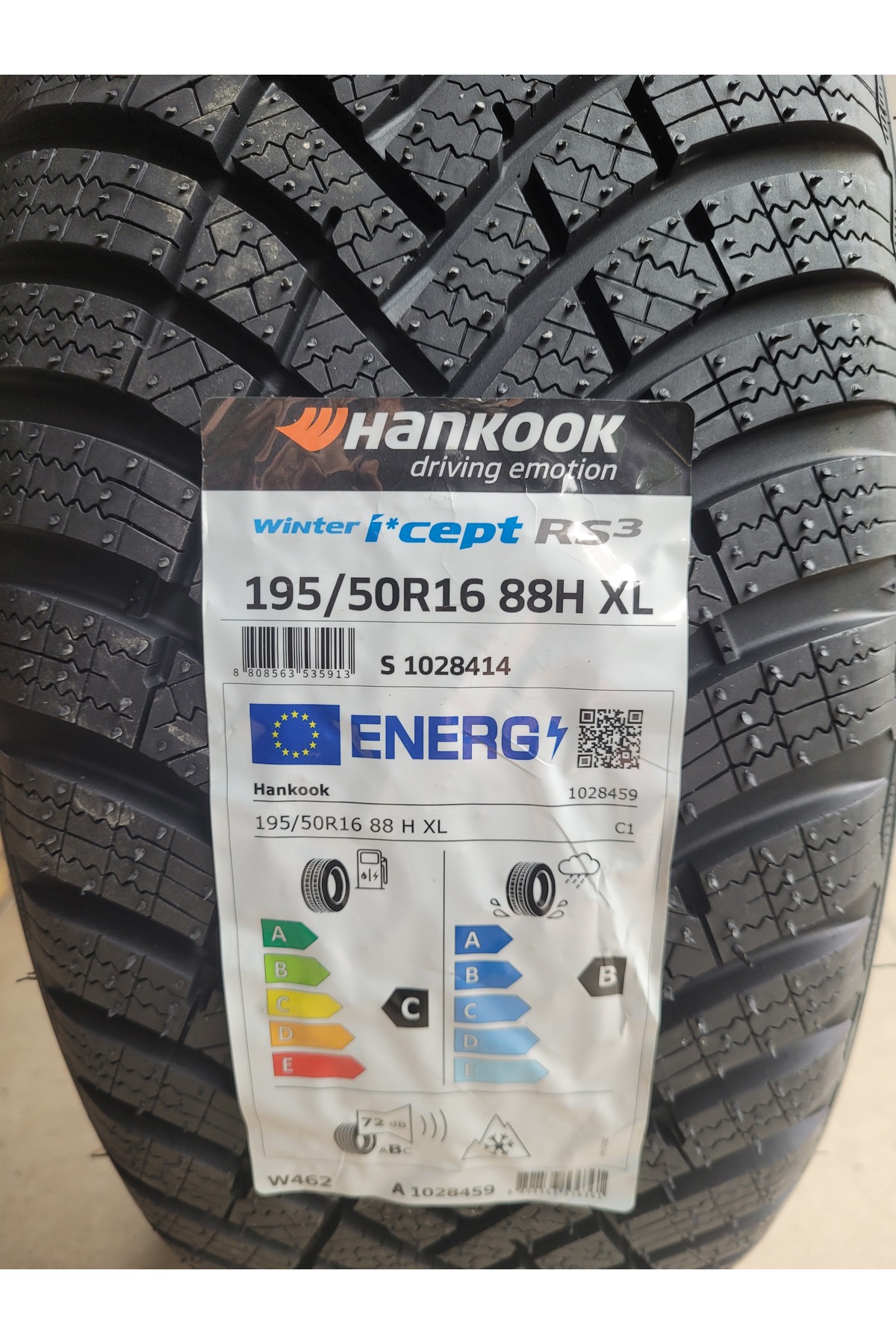 Hankook 195/50R16 Winter I-cept RS3 W462 88H XL Set Olarak(4 ADET) 2025 ...