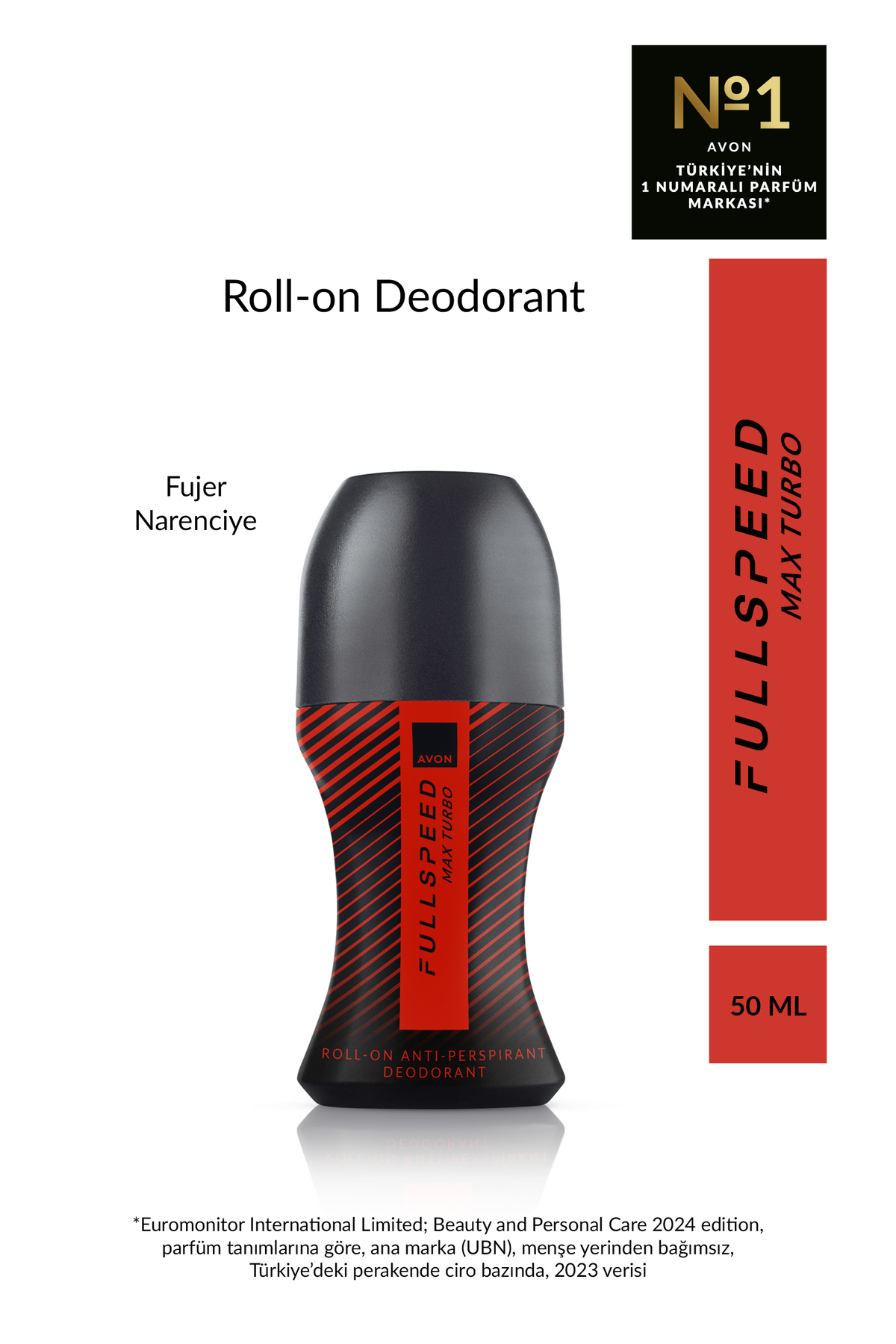 Avon Full Speed Max Turbo Roll-on Deodorant 50ml - Fiyatı, Yorumları