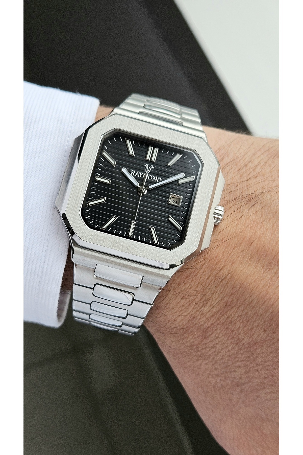 Raymond RYM-270693A - TRENDYOLA ÖZEL ERKEK QUARTZ KOL SAATİ - SAFİR CAM ...