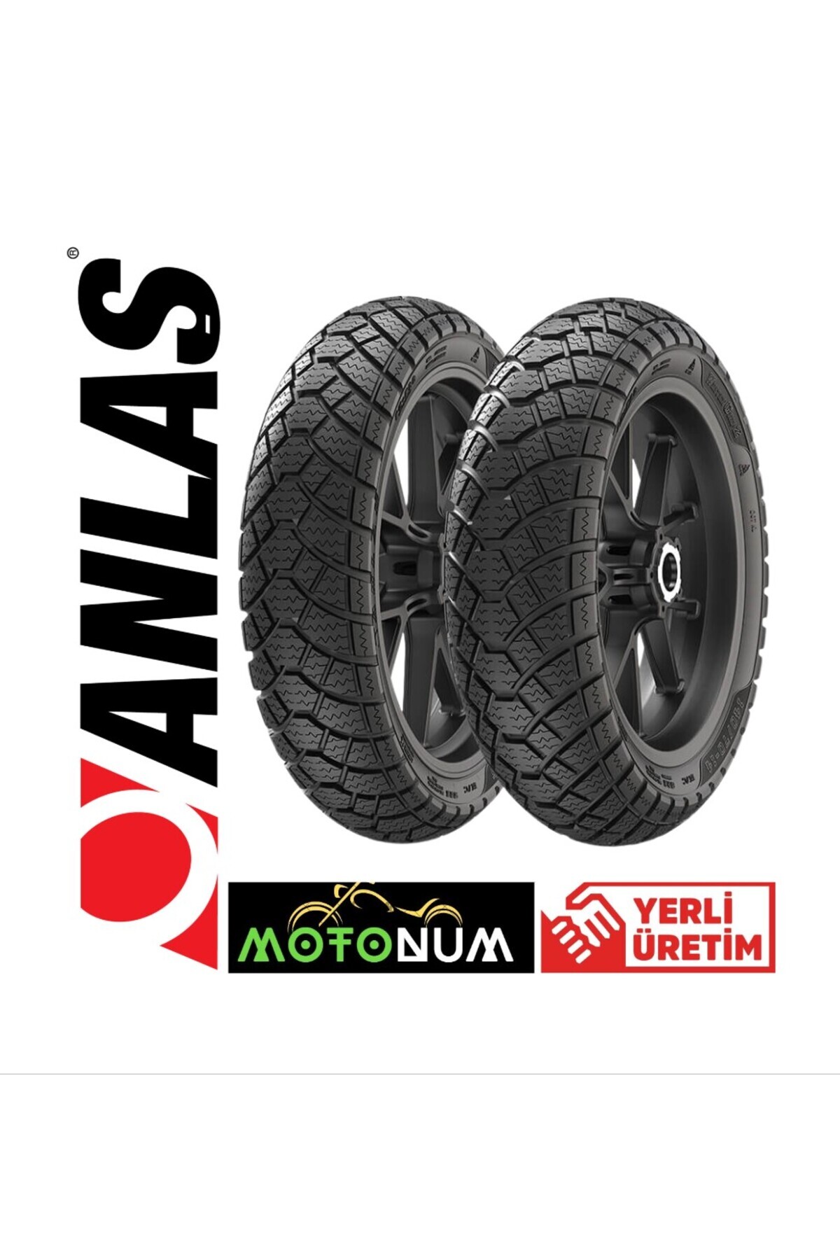 Anlas Kuba Bluebırd50 Pro Ön Arka Lastik Takım SC 500 Winter 2 2025 ...