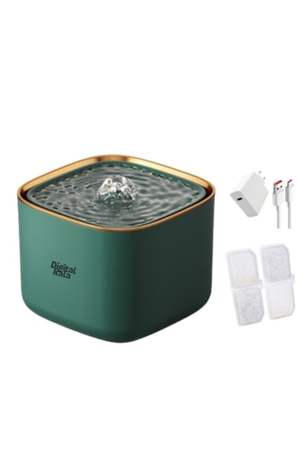 DigikalaX Automatic fountain water dispenser Pet, Digital Kala, for Dogs and Cats, with ...