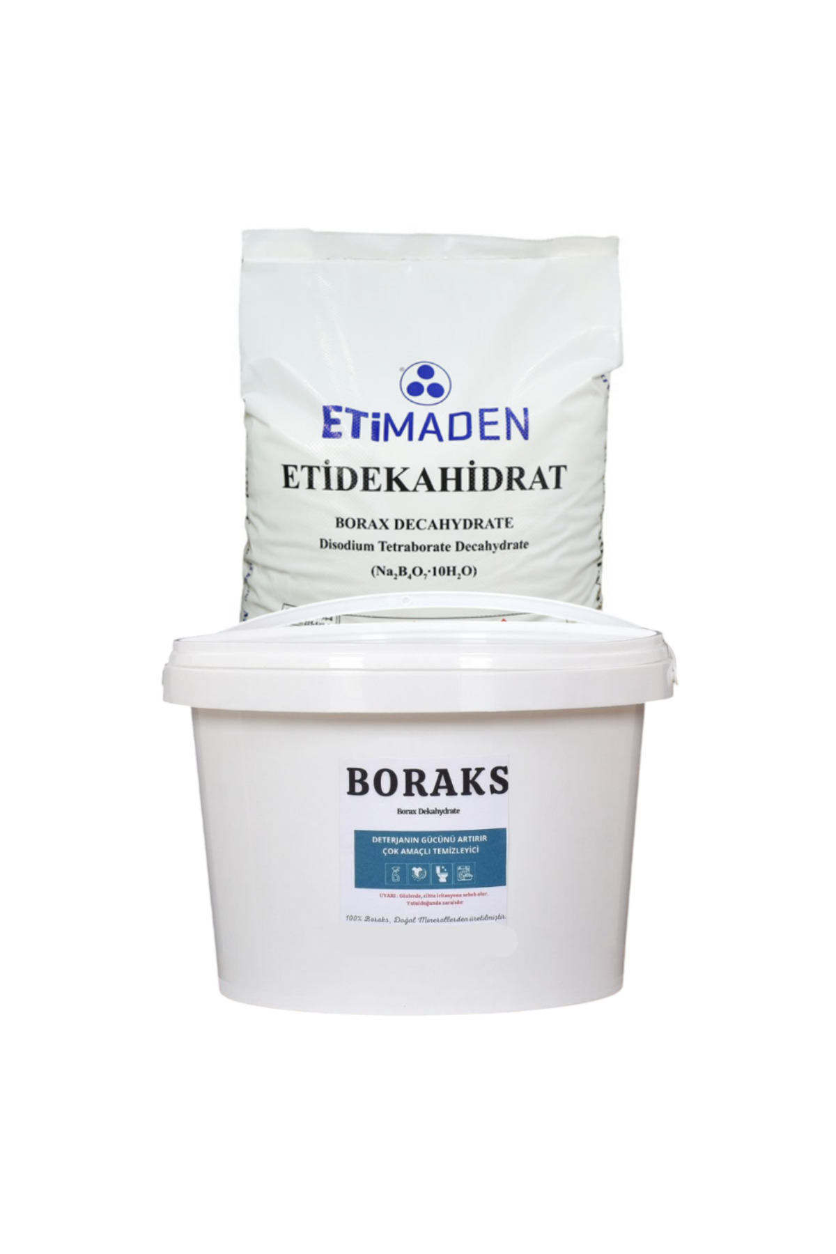 BORAKS Doğal Kutulu Borax 1800 gr Perde, Çamaşır ve Banyo Temizliği ...