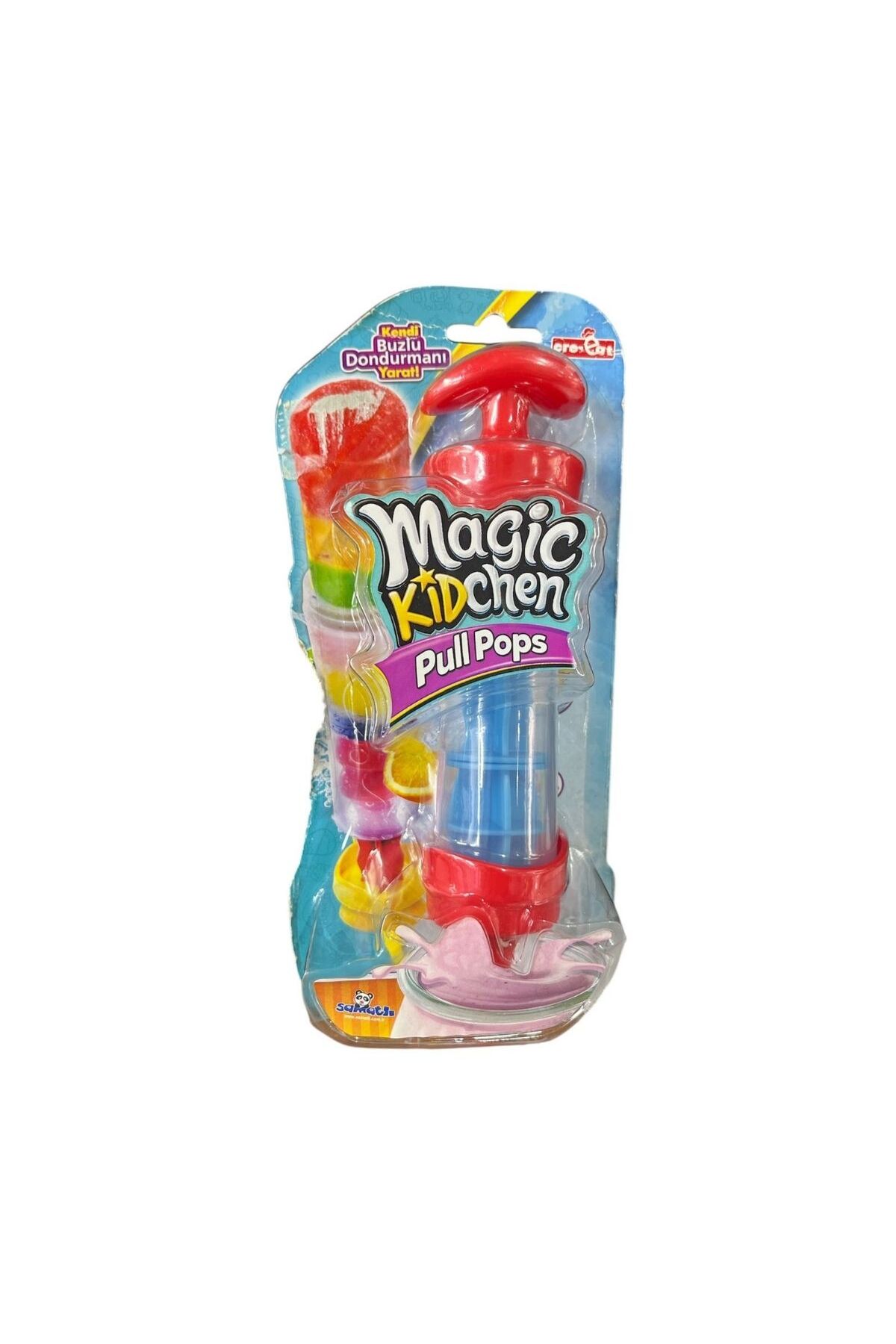 Magic Kidchen Cre-Eat Pull Pops Dondurma Makinesi Mg0001/Mg0002-Kırmızı ...