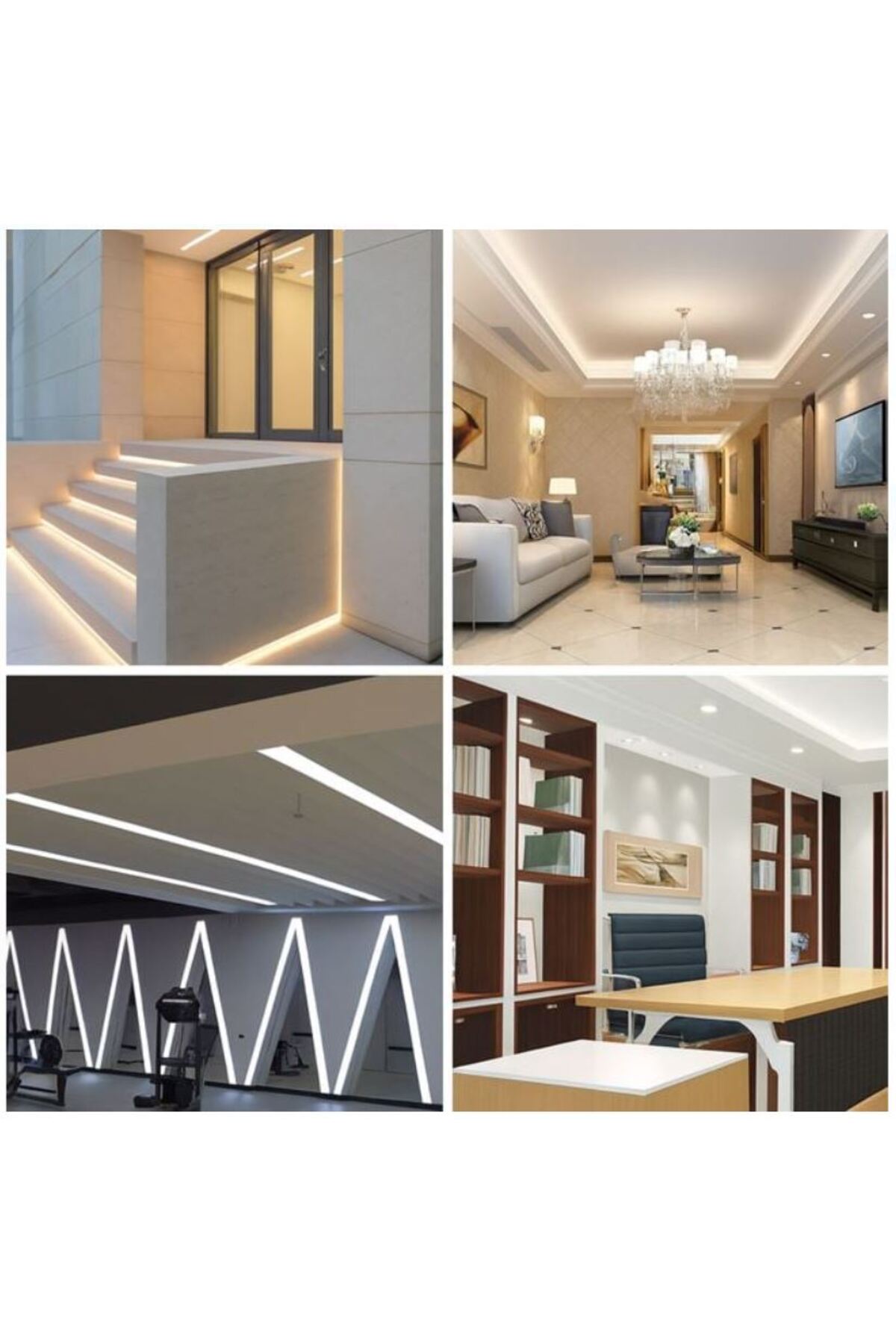 UnderShop Self-adhesive LED strip light with white light and remote ...