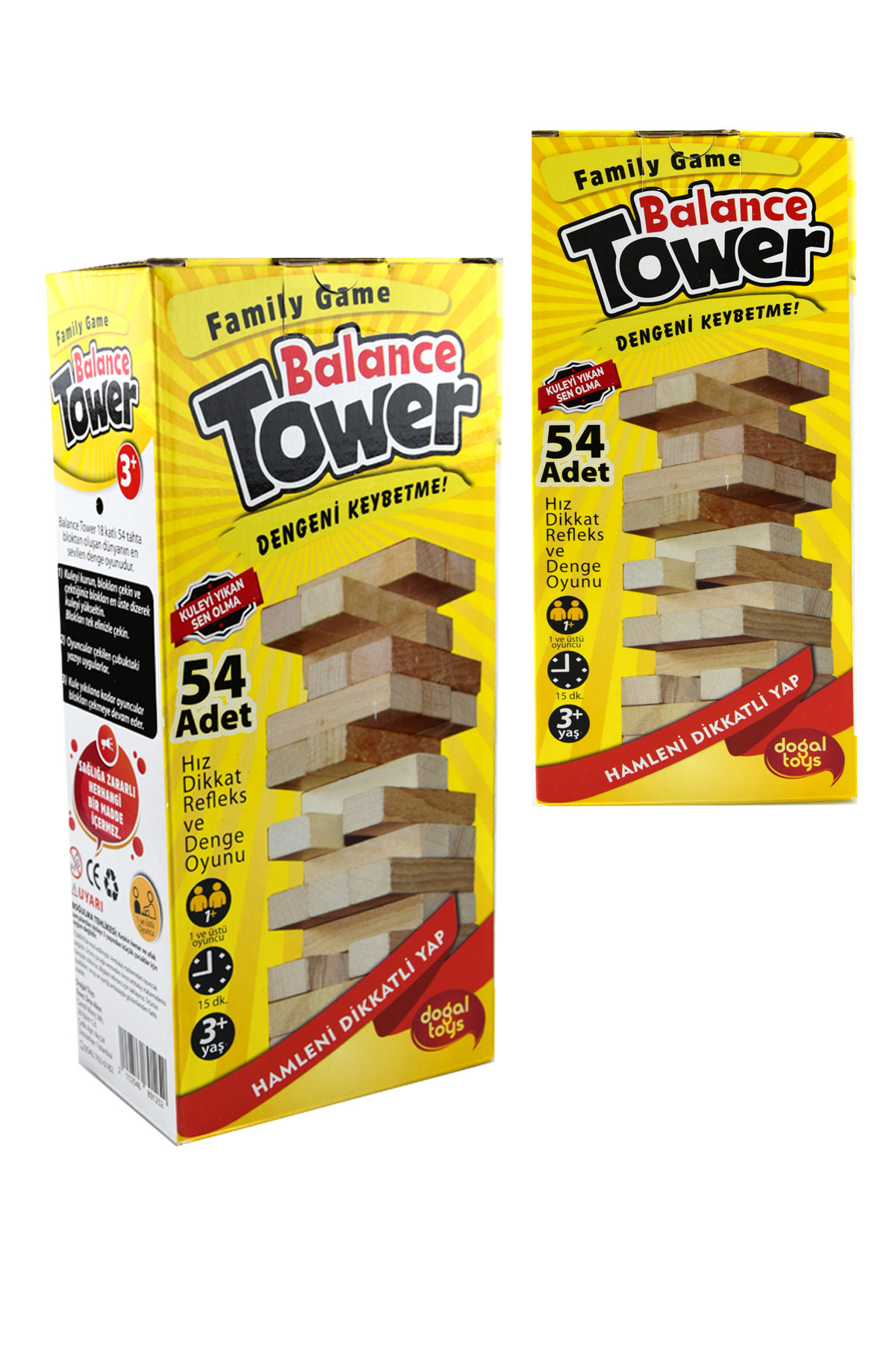 Venino 54 Parça Balance Tower Denge Oyunu - Hız Dikkat ve Denge Oyunu ...
