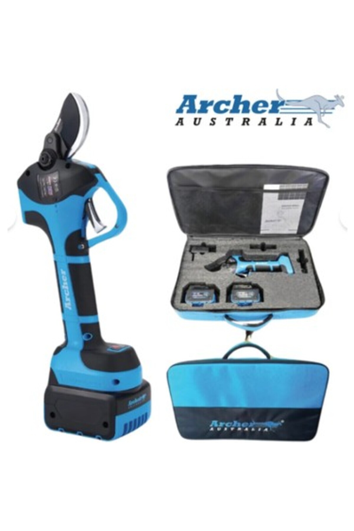 ARCHER AKÜLÜ BUDAMA MAKASI 38 MM SENSÖRLÜ 18 V 4.5 AH AUSTRALİA ...