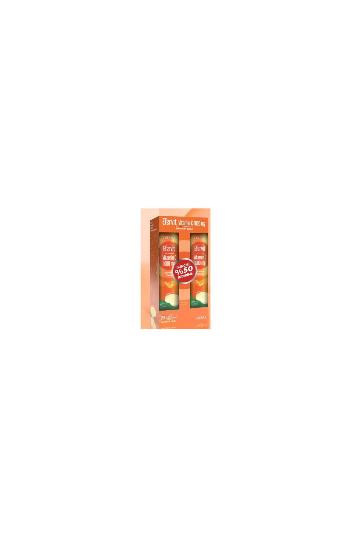 Orzax Ocean Efervit Vitamin C 1000 mg 20 Efervesan Tb - Fiyatı, Yorumları