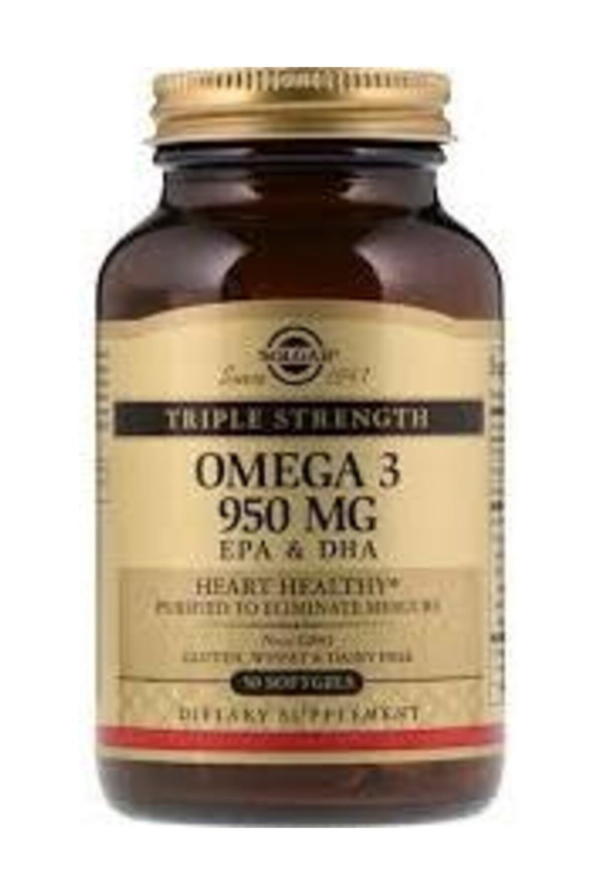 Solgar Omega 3 950 mg 50 Kapsül - Fiyatı, Yorumları