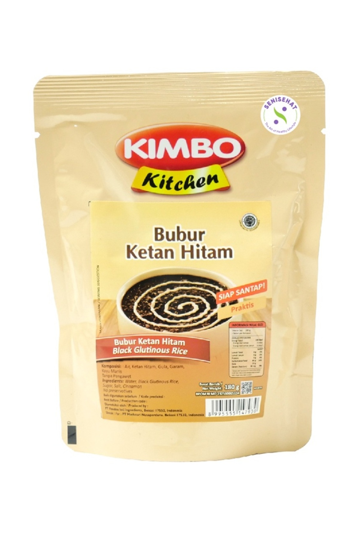 Kitchen KIMBO Bubur Ketan Hitam 180 gr - Fiyatı, Yorumları
