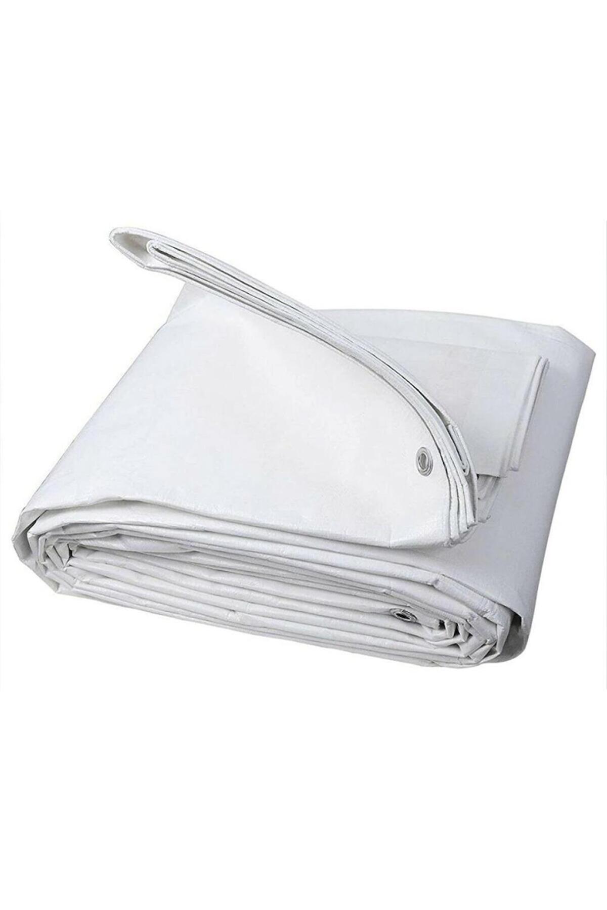 SeraTrend 6x10 METRE BEYAZ EBATLI BRANDA YAĞMUR KAR SU GEÇİRMEZ HALKALI ...