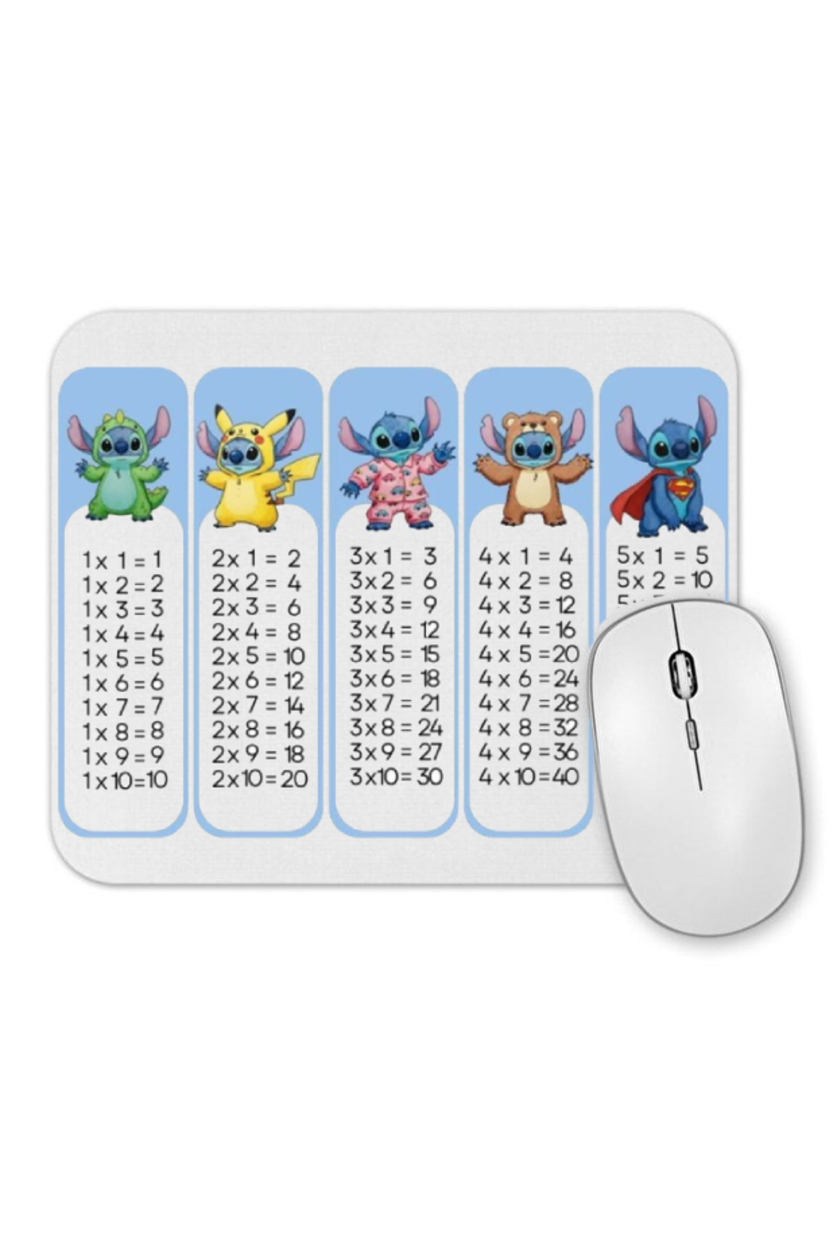 Toyaso Stitch Multiplication Table Educational Themed for Children from ...