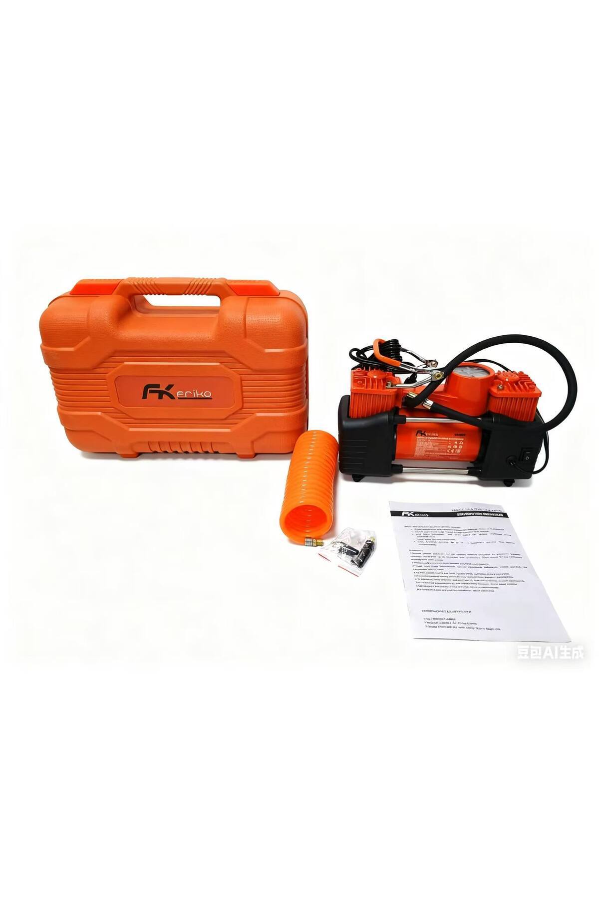 FK FRIKO Çelik Gövde Çift Pistonlu 12 V 150 Psi Araç Araba Lastik Bot ...