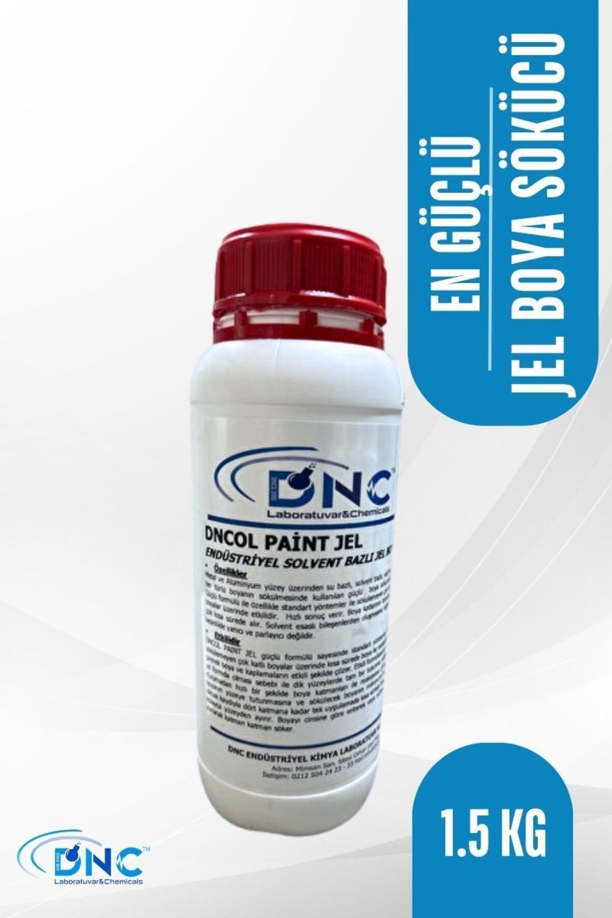 DNC Jel Boya Sökücü-Dncol paint Jel 1.5 kg - Fiyatı, Yorumları