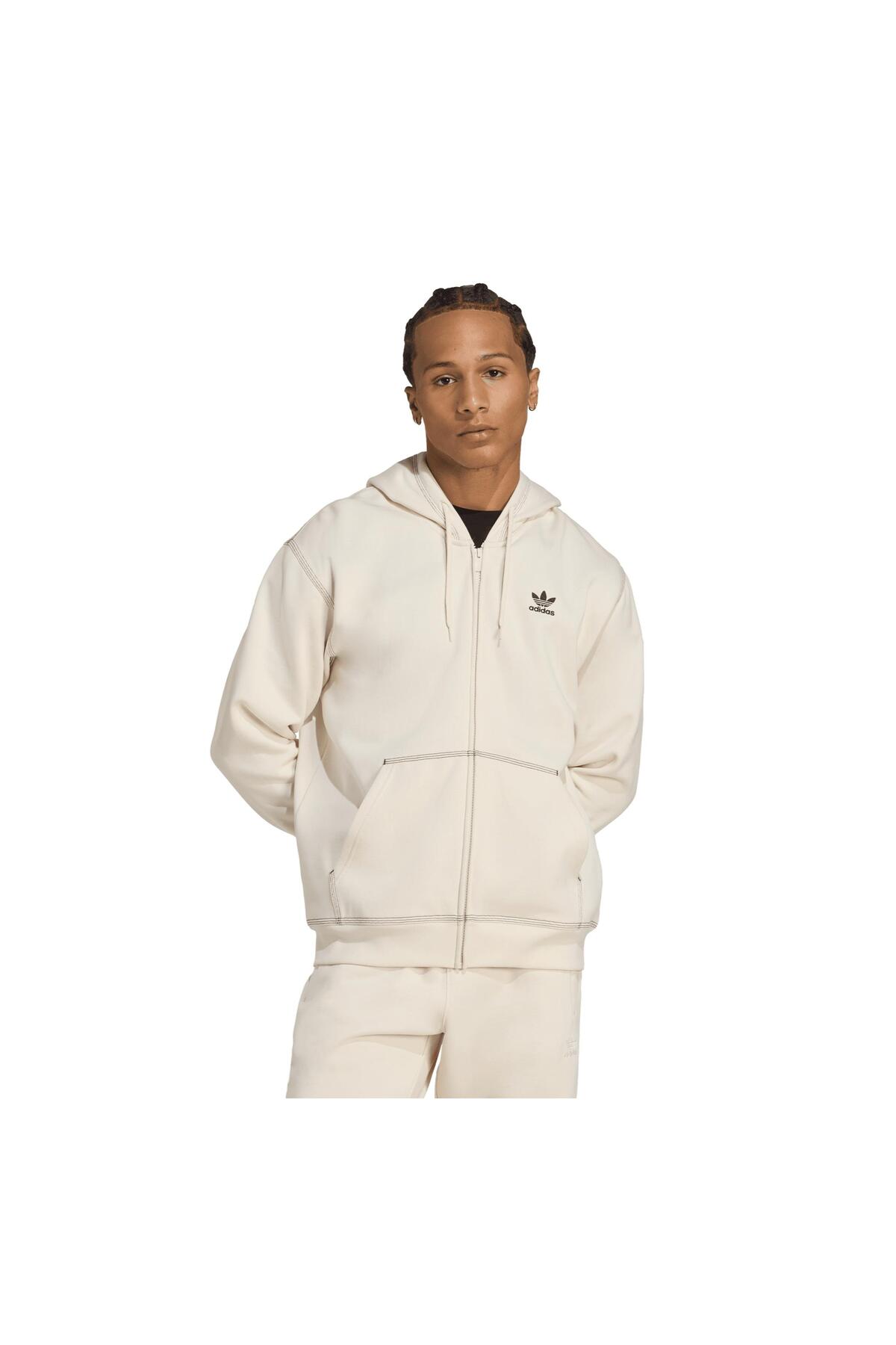 adidas JW0968-E Essentıals Fzhd Erkek Ceket Krem - Fiyatı, Yorumları
