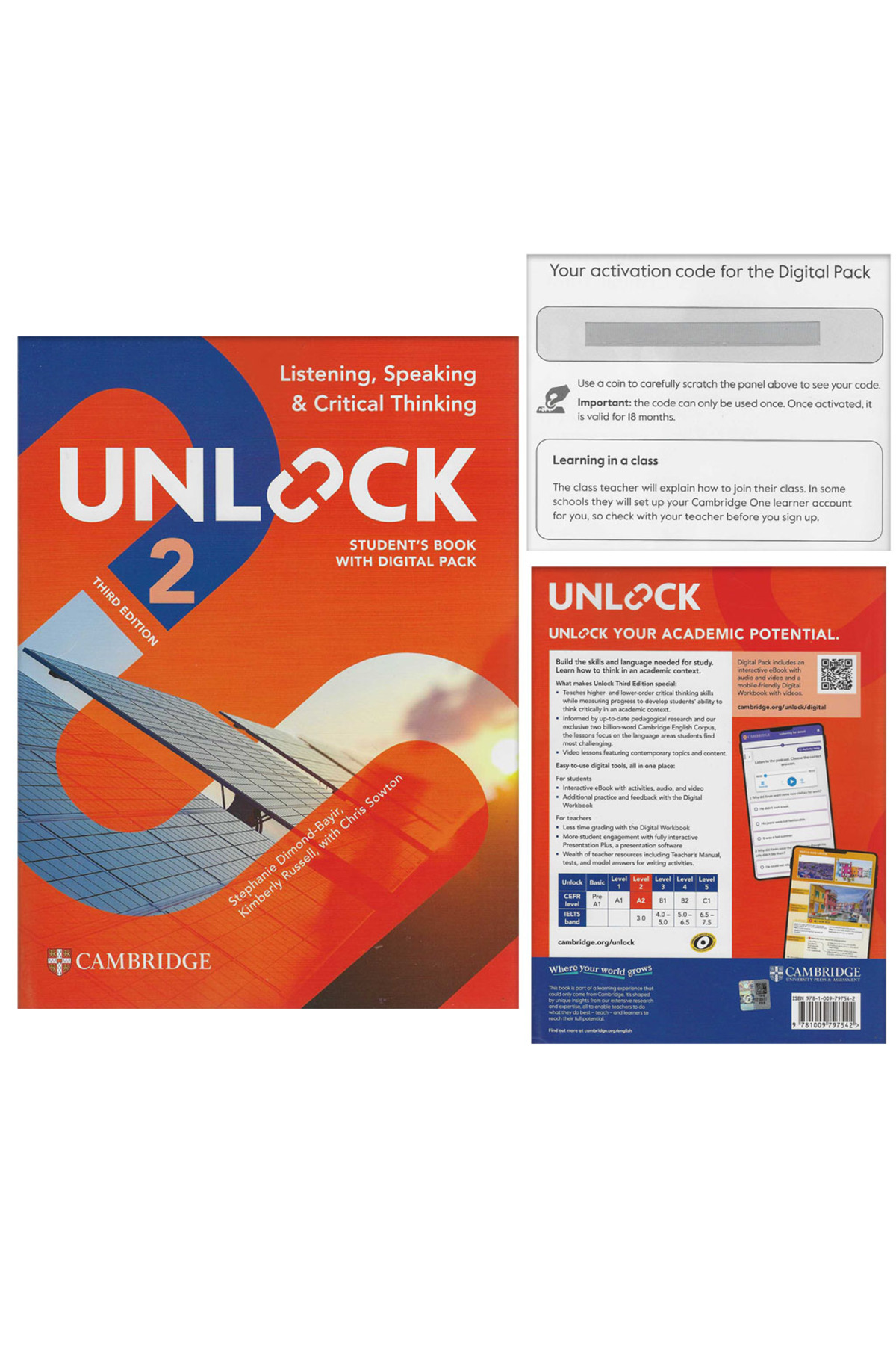 Cambridge University Unlock 2 Listening-Speaking & Critical Thinking ...
