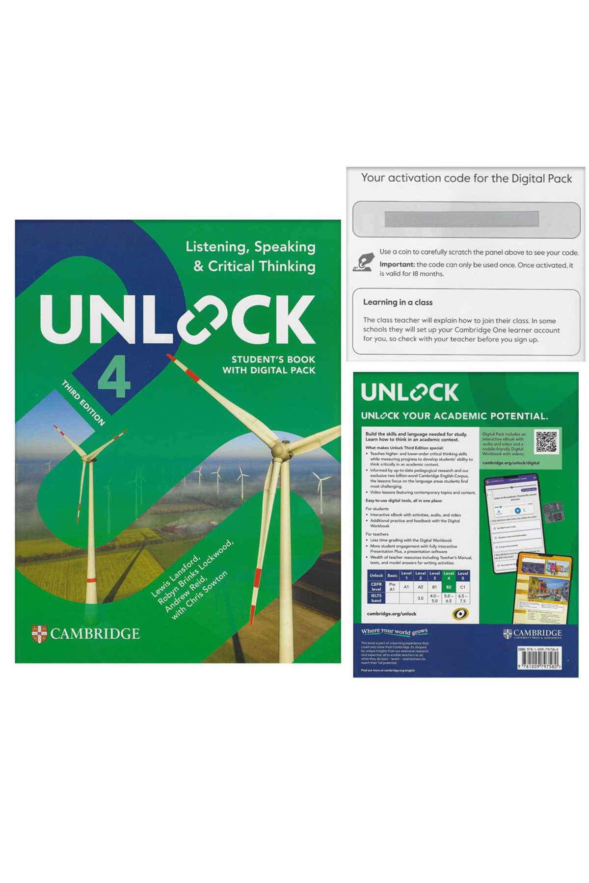 Cambridge University Unlock 4 Listening-Speaking & Critical Thinking ...