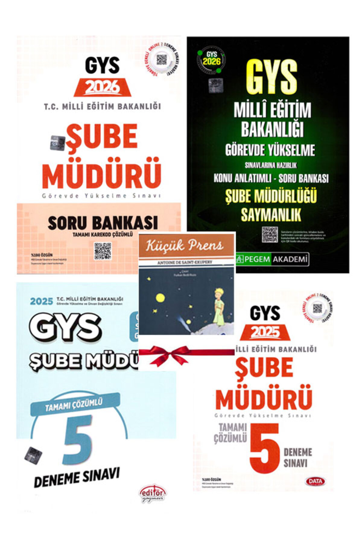 Pegem Akademi Yayıncılık 2026 Data Editör MEB GYS Şube Müdürü Sınavına ...