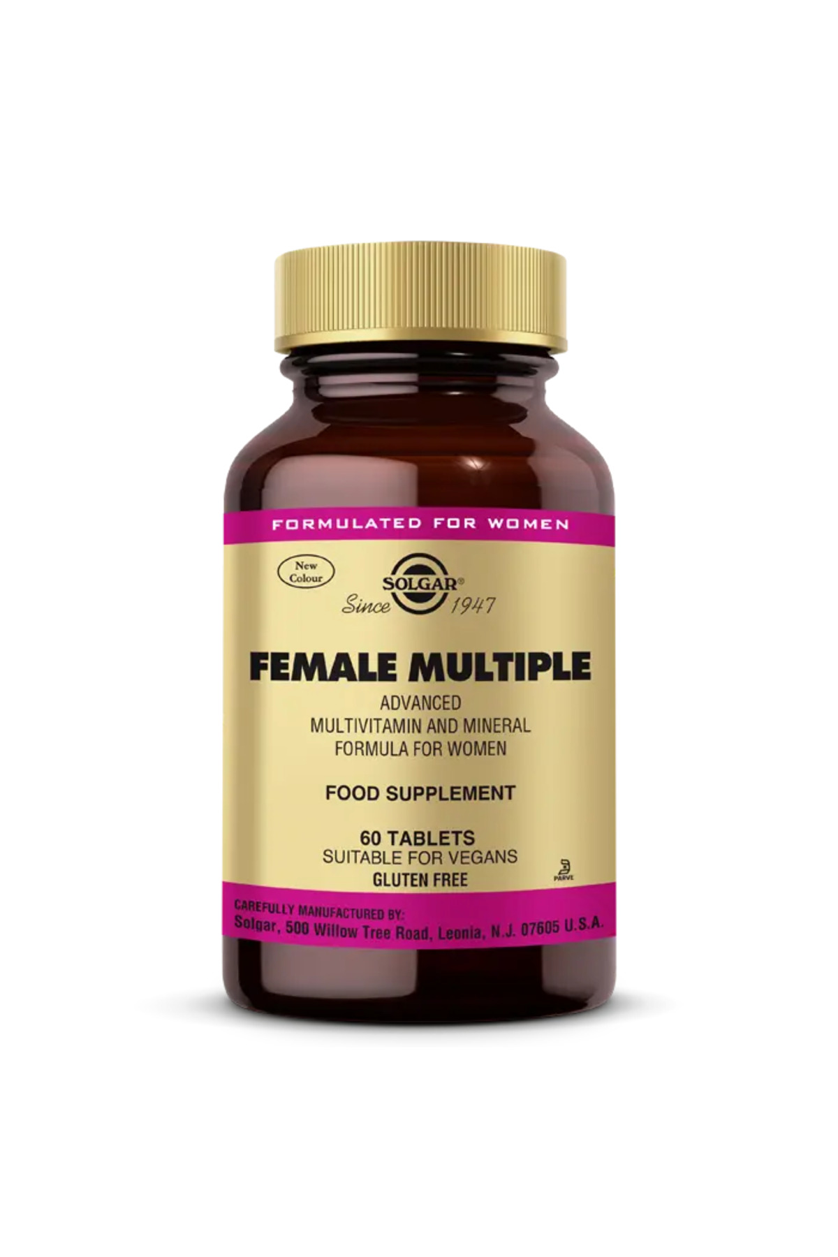 Solgar Female Multiple 60 Tablet - (SKT: 05/2027) - Fiyatı, Yorumları