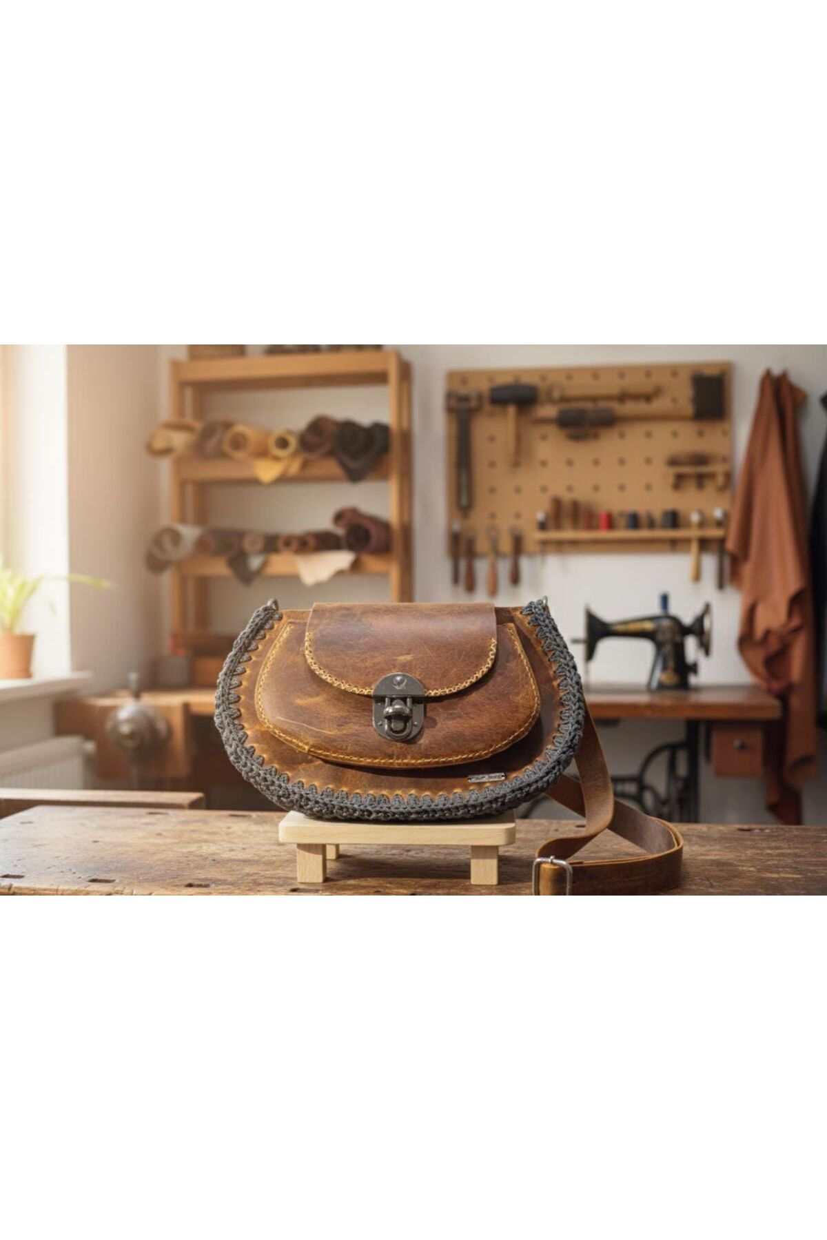 GERMANICIA LEATHER CRAFT EL YAPIMI DERİ ÇANTA, EL ÖRGÜSÜ ÇANTA | GLC ...