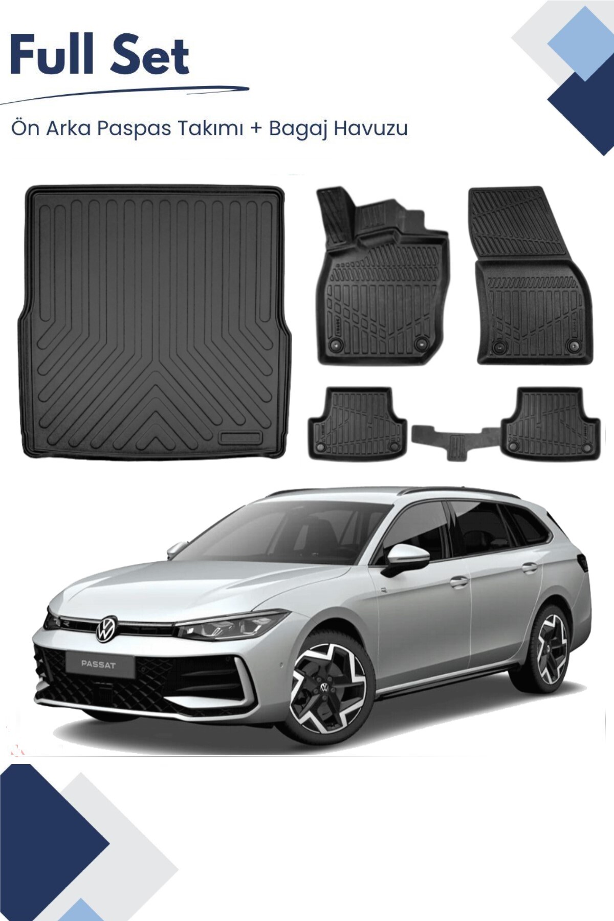 ko kaliteoto Volkswagen Passat B9 Variant 2025 Model Tam Uyumlu Paspas ...