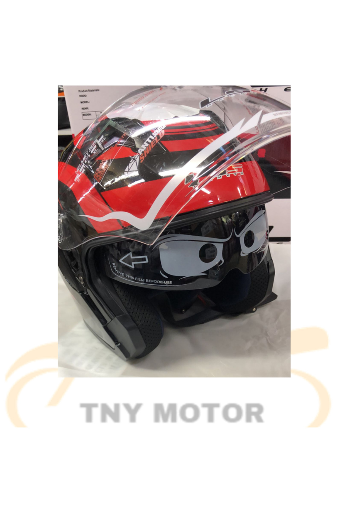 LSS Helmets LSS Çene Açık Kask Parlak Kırmızı - Fiyatı, Yorumları
