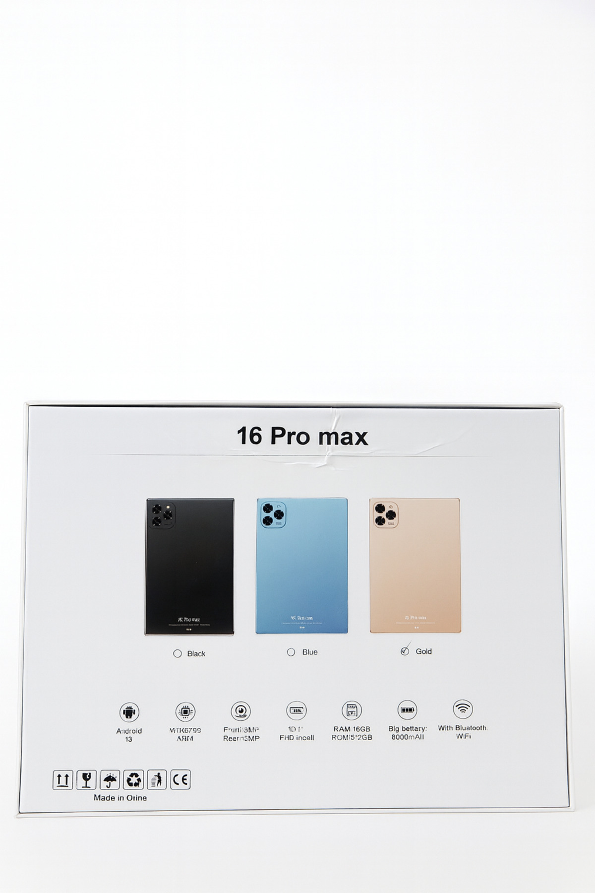 Genel Markalar 16 pro max Tablet – 10.1” FHD Ekran, 16GB RAM, 512GB ...
