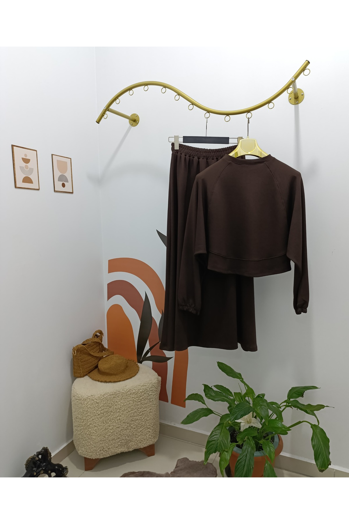 MODA Yeni Sezon Modal Kumaş Etekli Takım - Fiyatı, Yorumları
