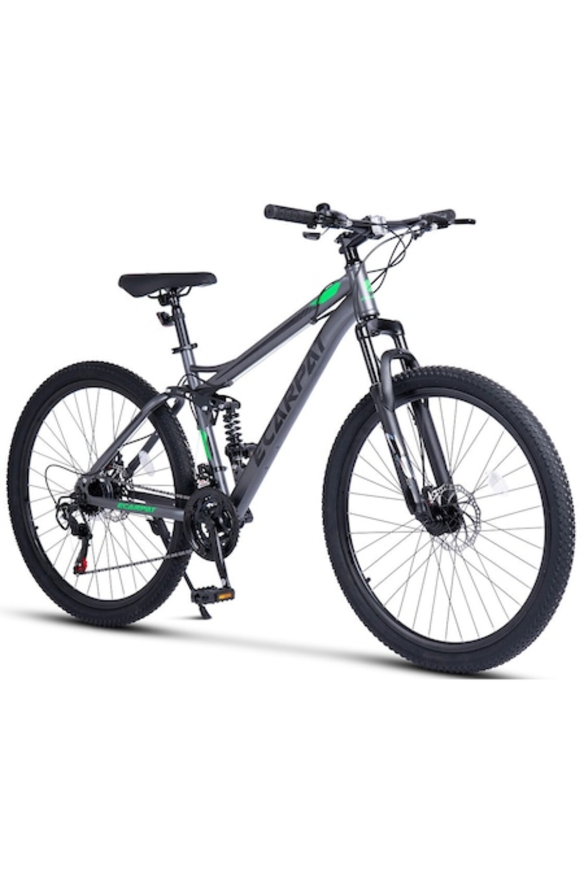 Carpat Mountain Bike RICH BIKE 27.5" Full Suspension, 21-Speed, Disc ...