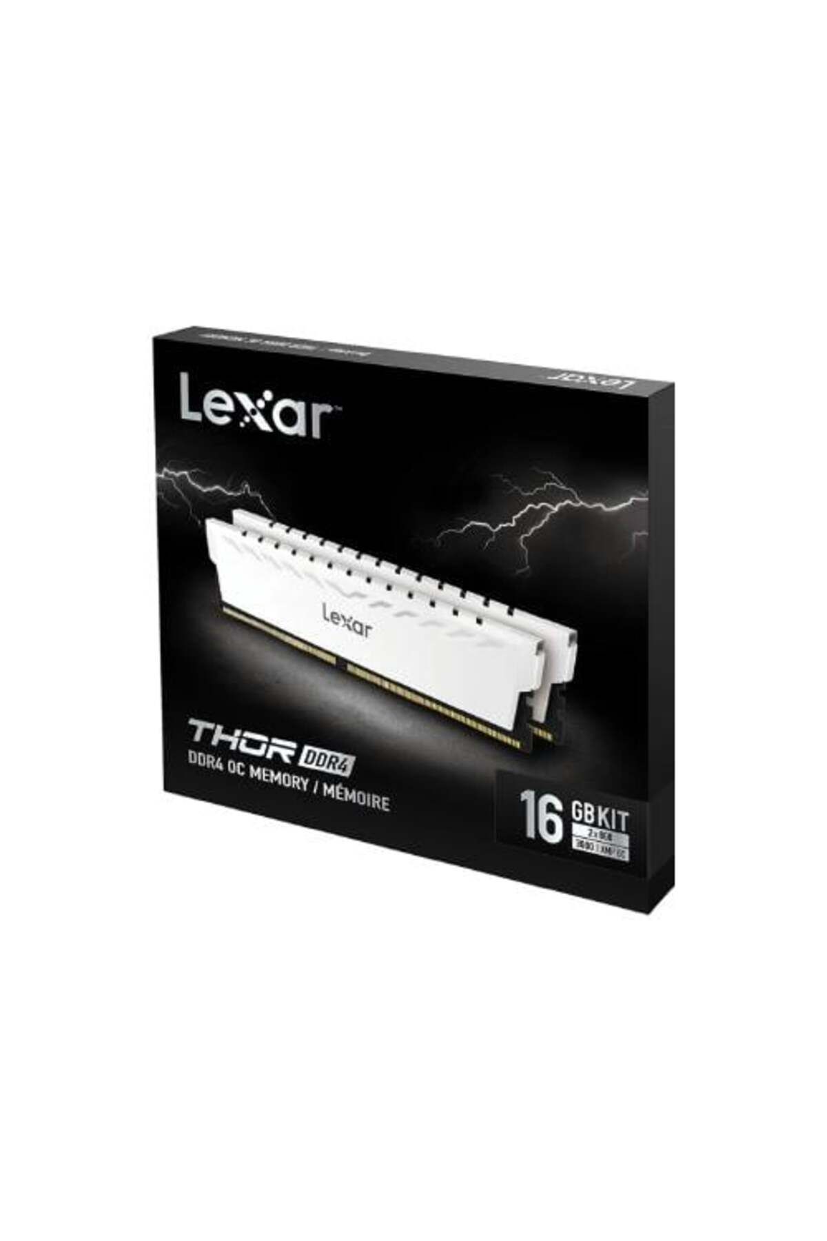Lexar THOR DDR4 16GB (2x8GB) 3600MHz Desktop RAM - White- Trendyol